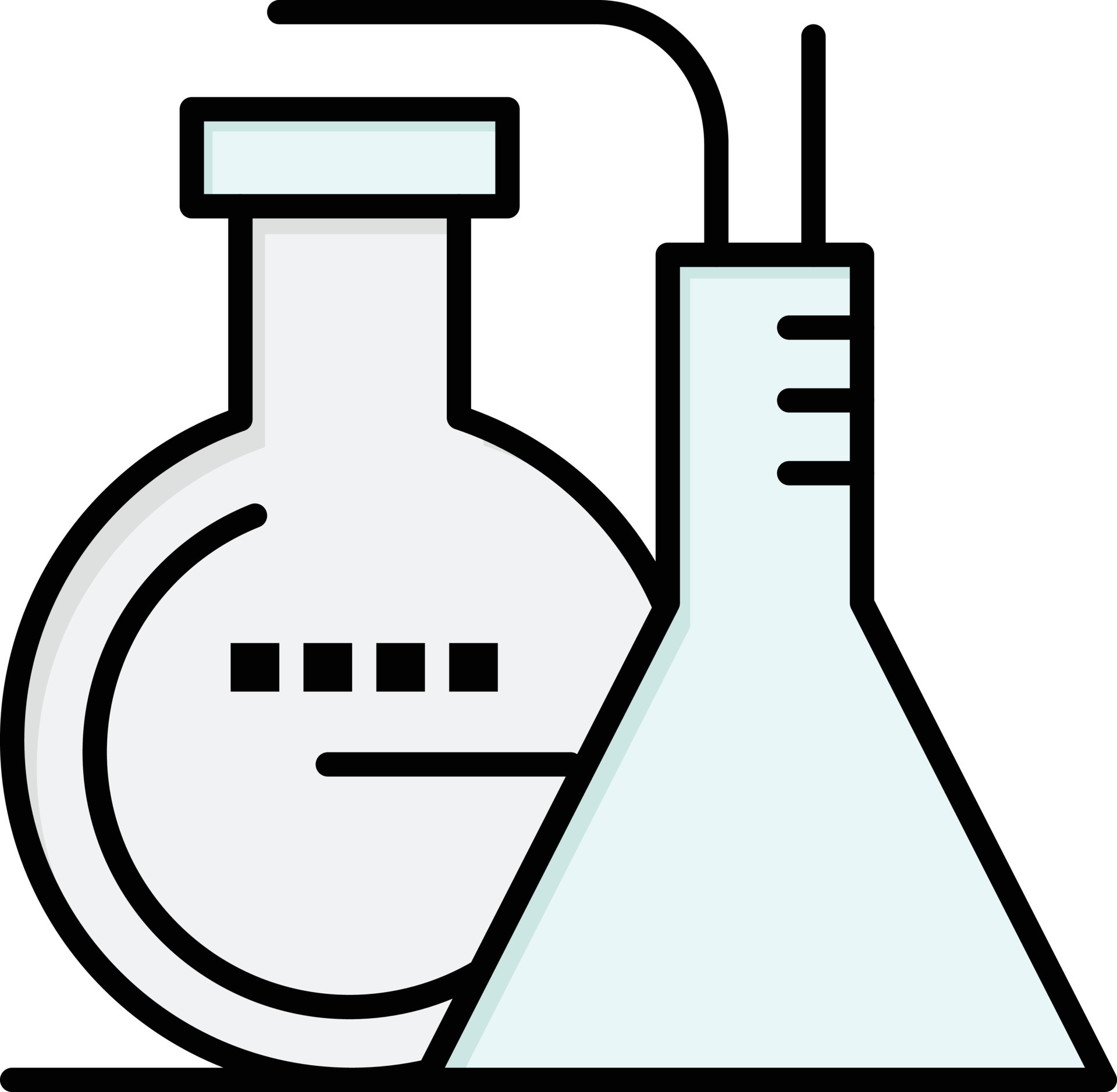 Chemicals Reaction Lab Energy Flat Color Icon Vector Icon Banner Template 13174869 Vector Art At