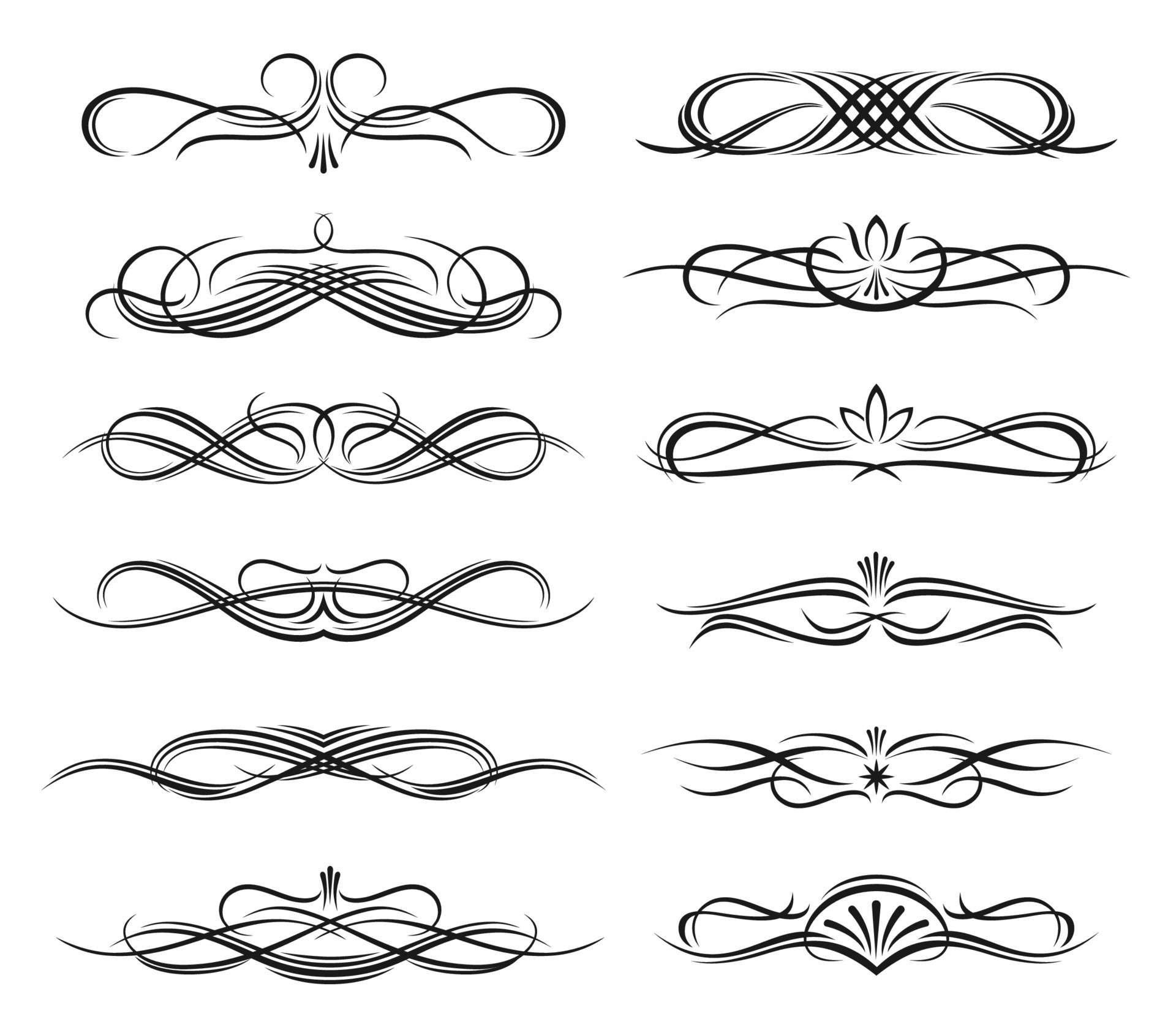 Divider Or Text Border Design With Floral Ornament 13176778 Vector Art