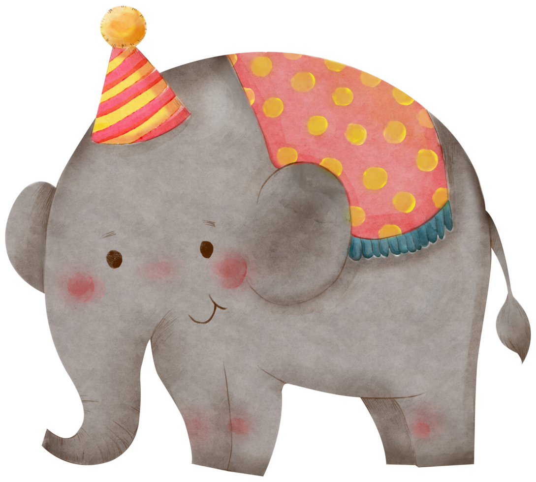 Circus funny cartoon watercolor 13181079 PNG