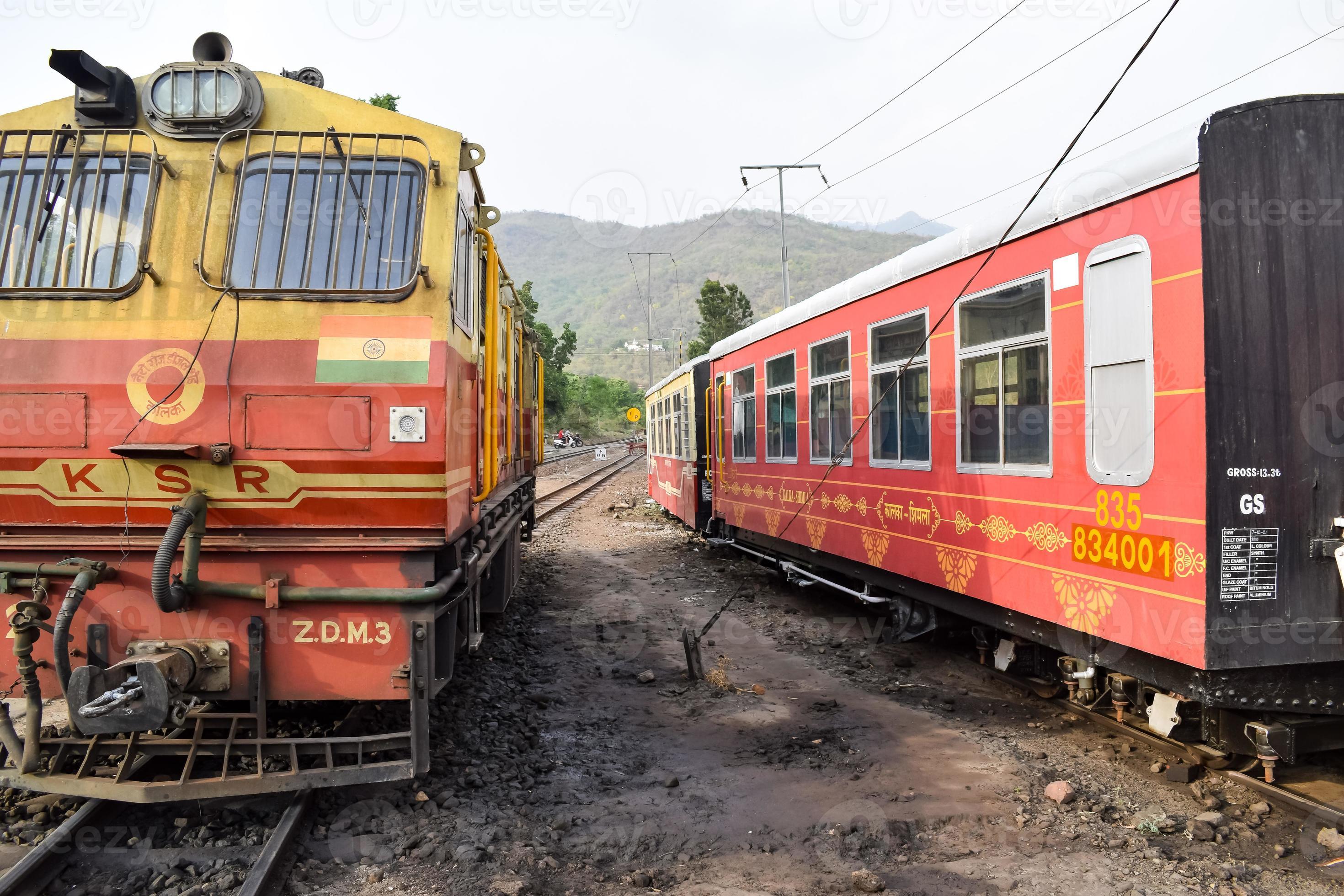 Indian Diesel Engine Train