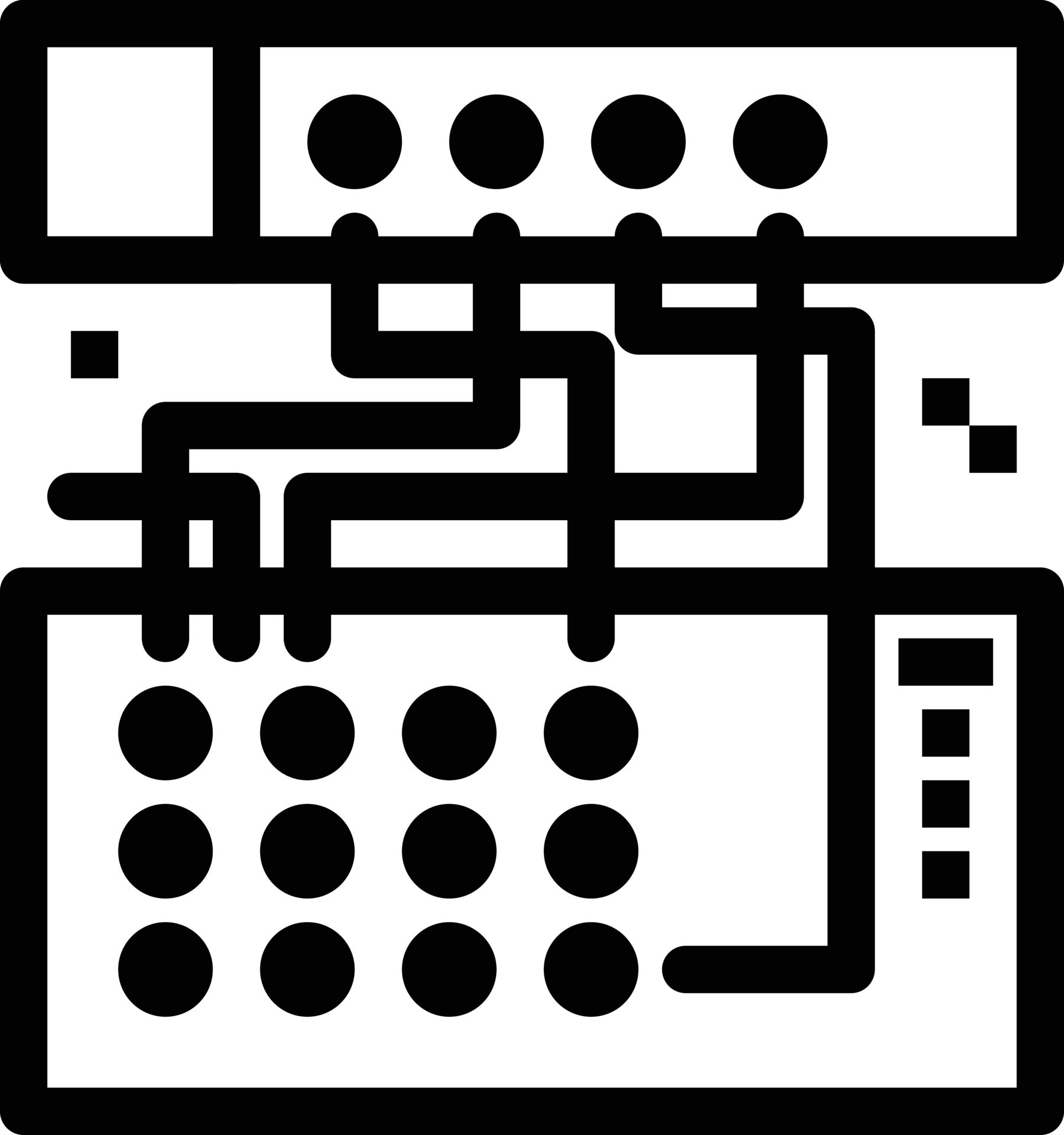 Analog Connection Device Module Sound Blue and Red Download and Buy Now web Widget Card Template ...