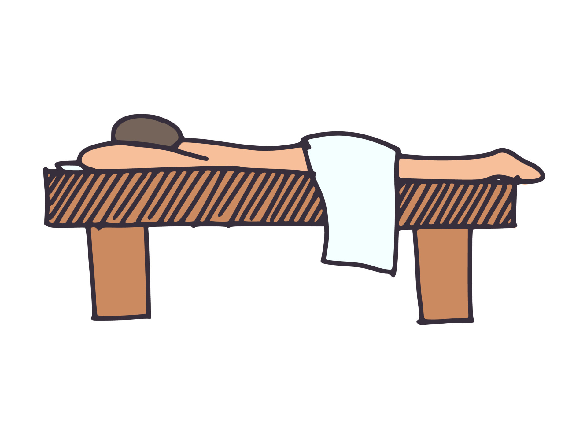 Clipart Man Massage