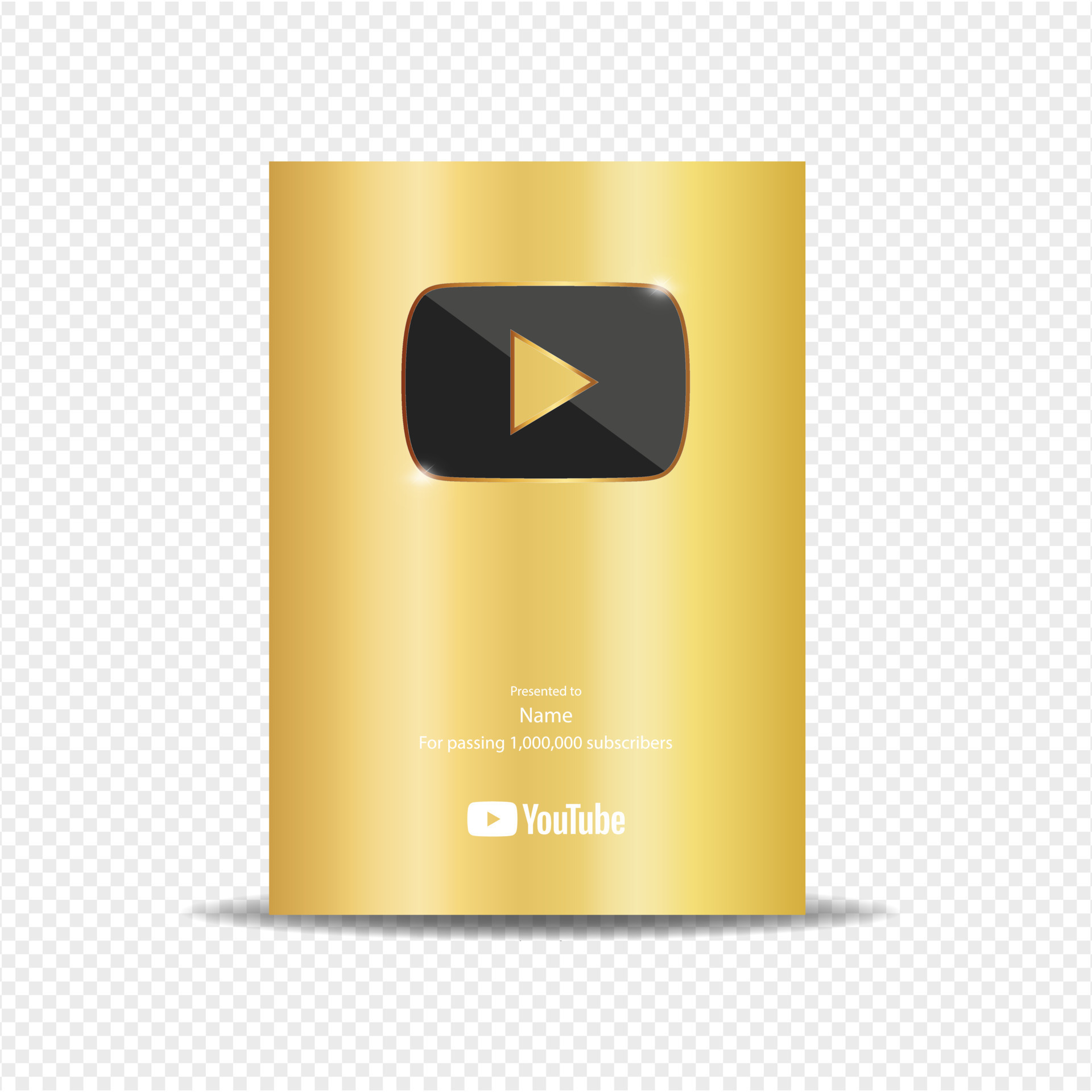 Youtube Gold Play Button Award 13191705 Vector Art at Vecteezy Youtube Gold Play Button Award 13191705 Vector Art at Vecteezy