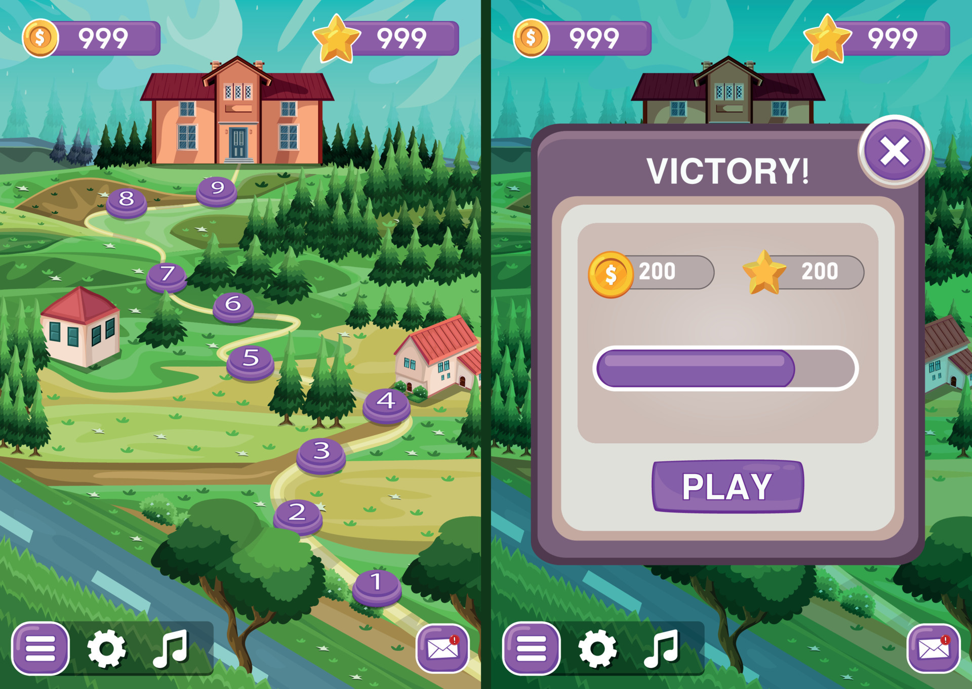 game map, adventure, maze, maps, mobile game ui, mobile game icon ...