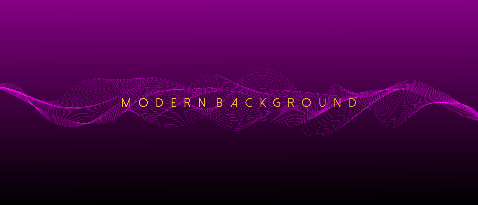 Pink background with abstract wavy lines. Vector Illustration 13193237 ...