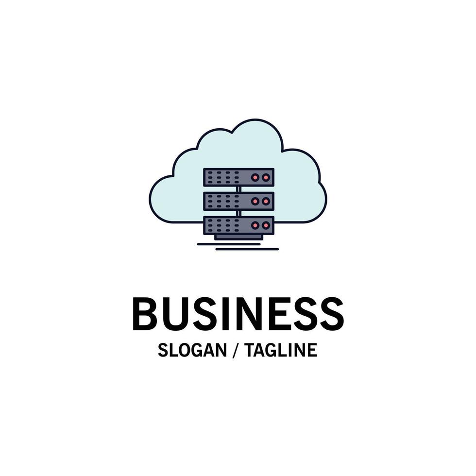 Cloud Storage Computing Data Flow Flat Color Icon Vector 13193672 Vector Art At Vecteezy