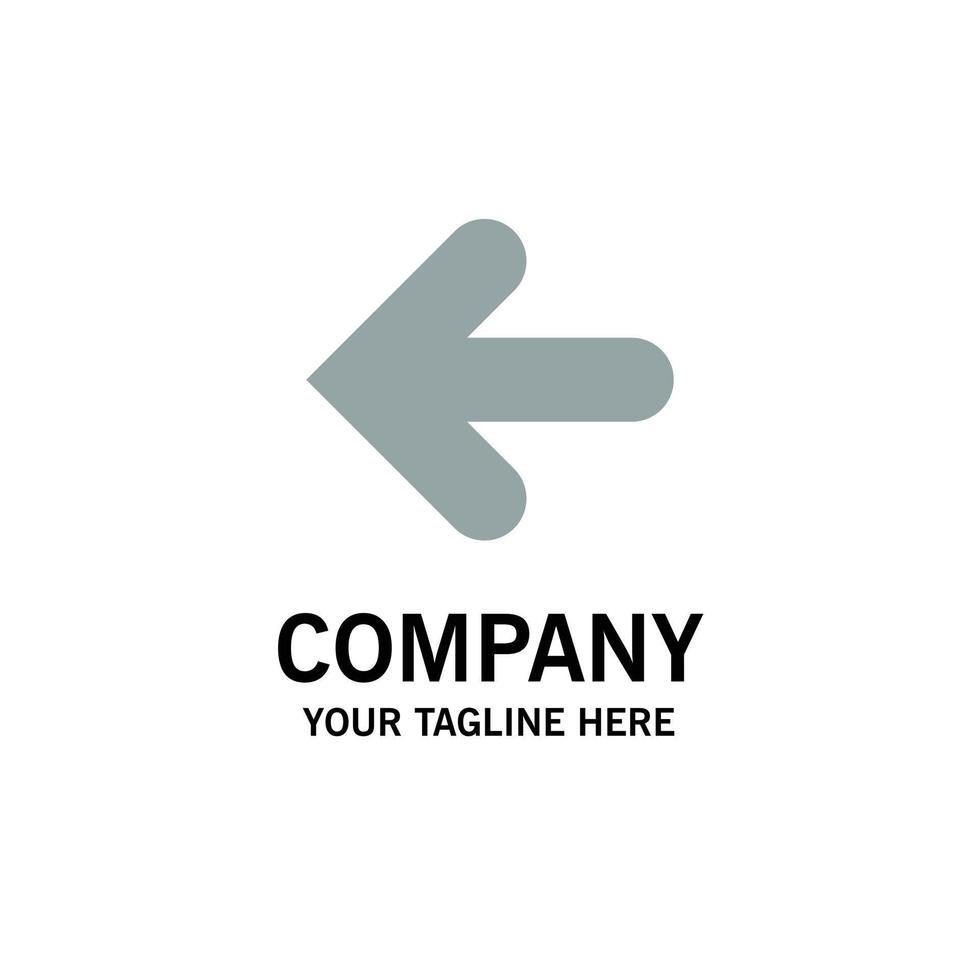Arrow Arrows Back Point Back Business Logo Template Flat Color 13194062 ... Arrow Arrows Back Point Back Business Logo Template Flat Color 13194062 ...