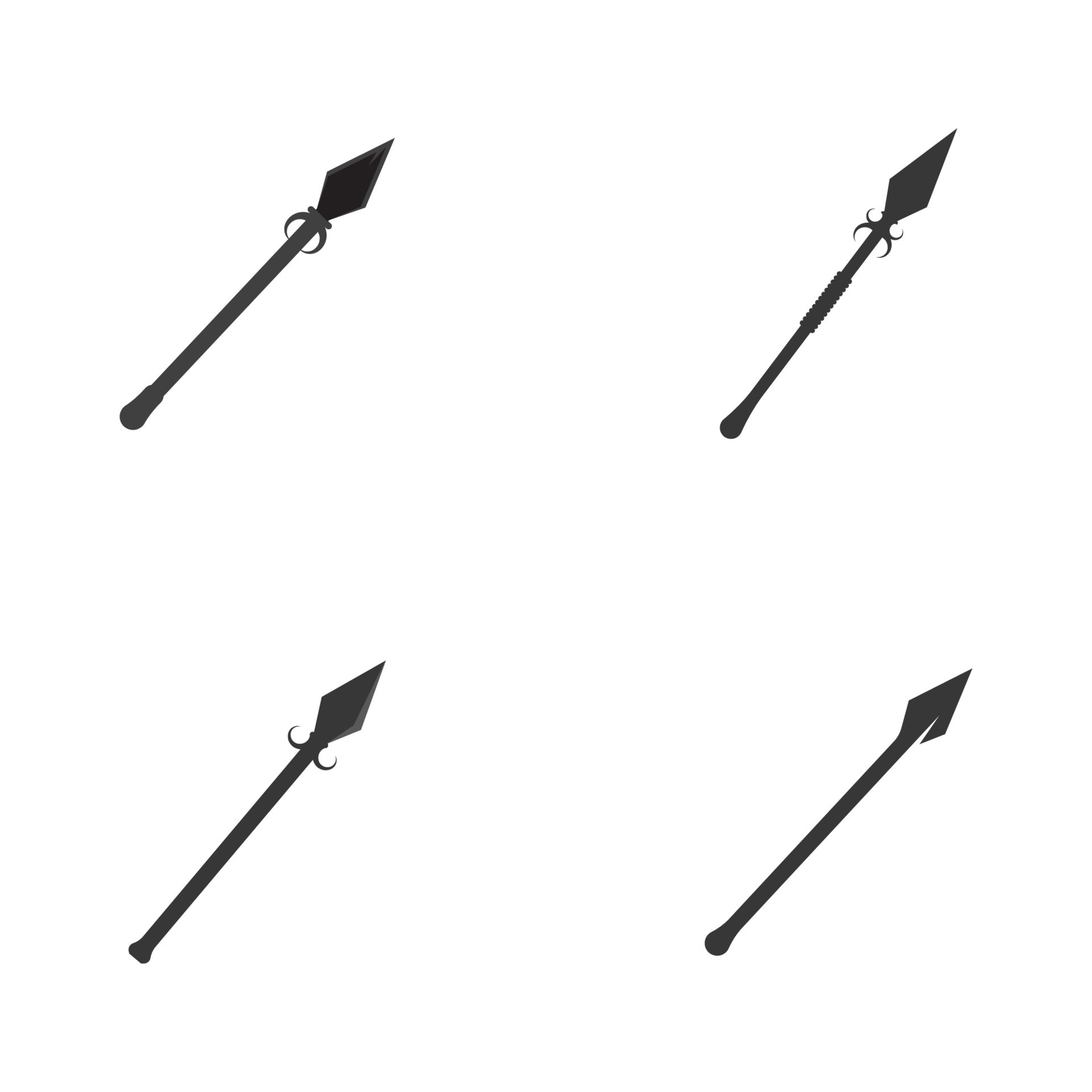 Spear Vector Illustration Icon Template 13209419 Vector Art At Vecteezy