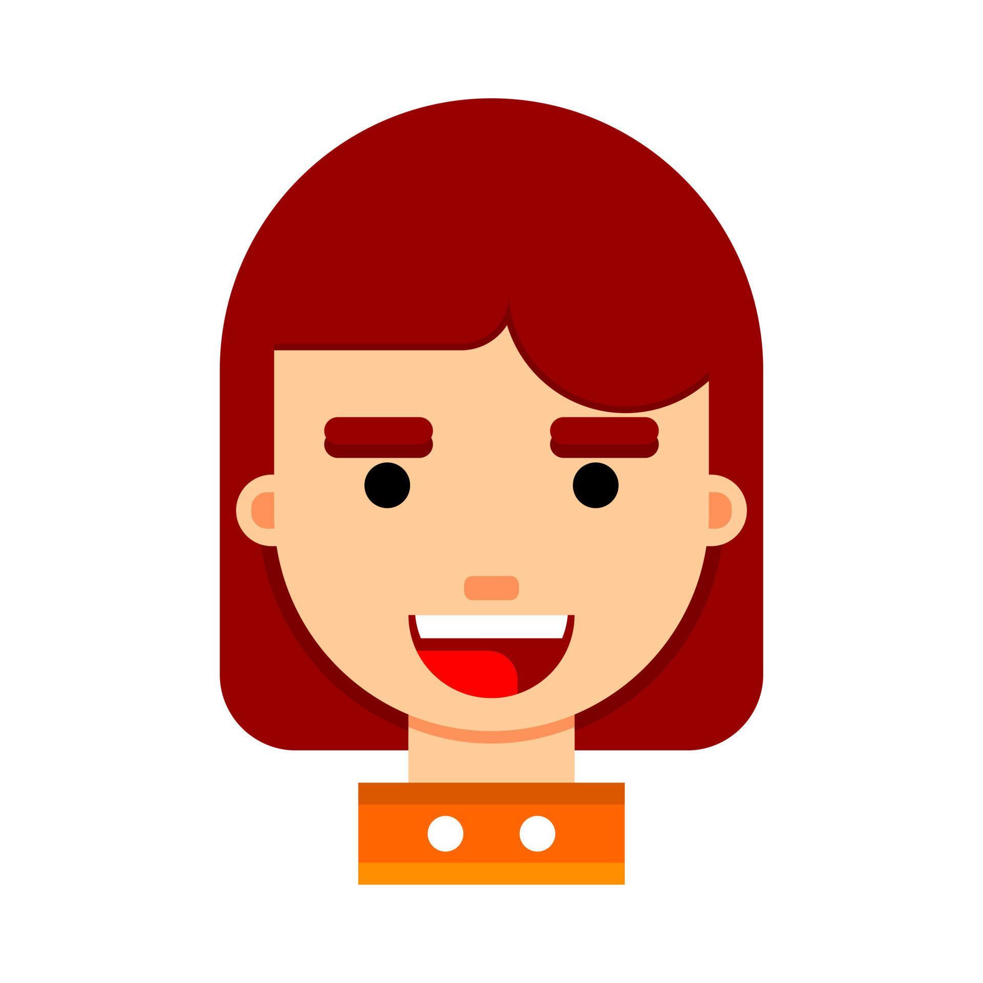 simple flat design character 13209469 Vector Art at Vecteezy