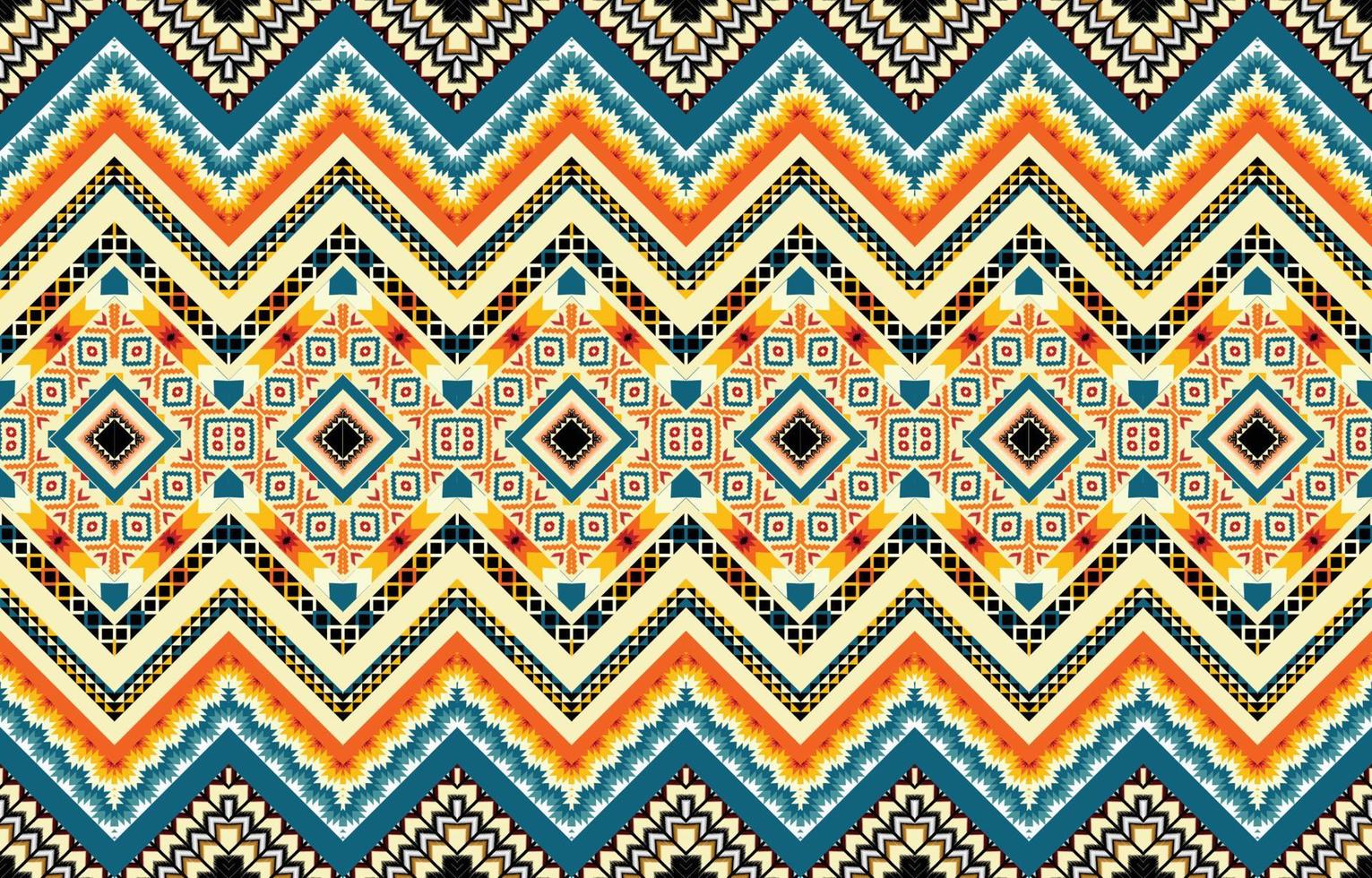 Geometric ethnic pattern seamless colorful oriental. seamless pattern ...