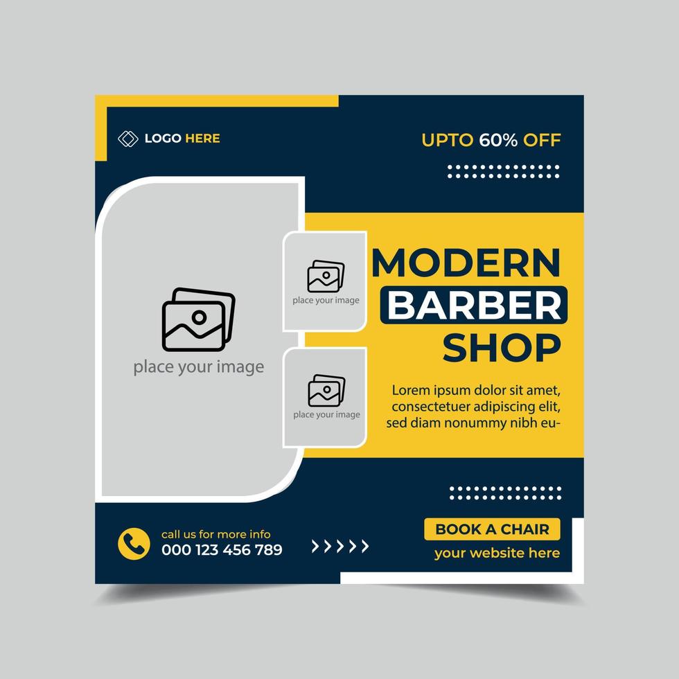 barber shop promotion and social media post template. Barber shop ... barber shop promotion and social media post template. Barber shop ...