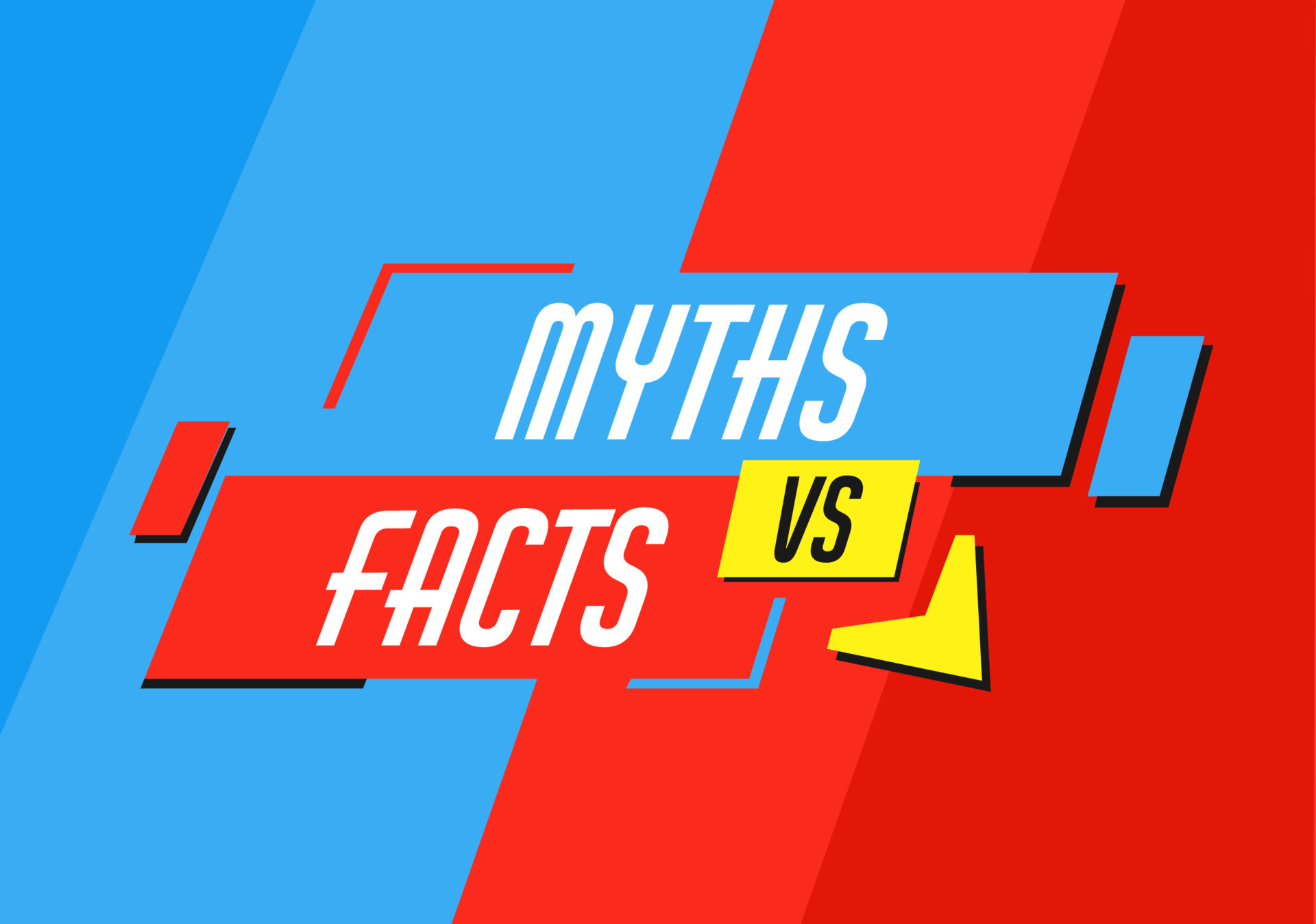 Myths vs facts, truth and false information 13212761 Vector Art at Vecteezy Myths vs facts, truth and false information 13212761 Vector Art at Vecteezy