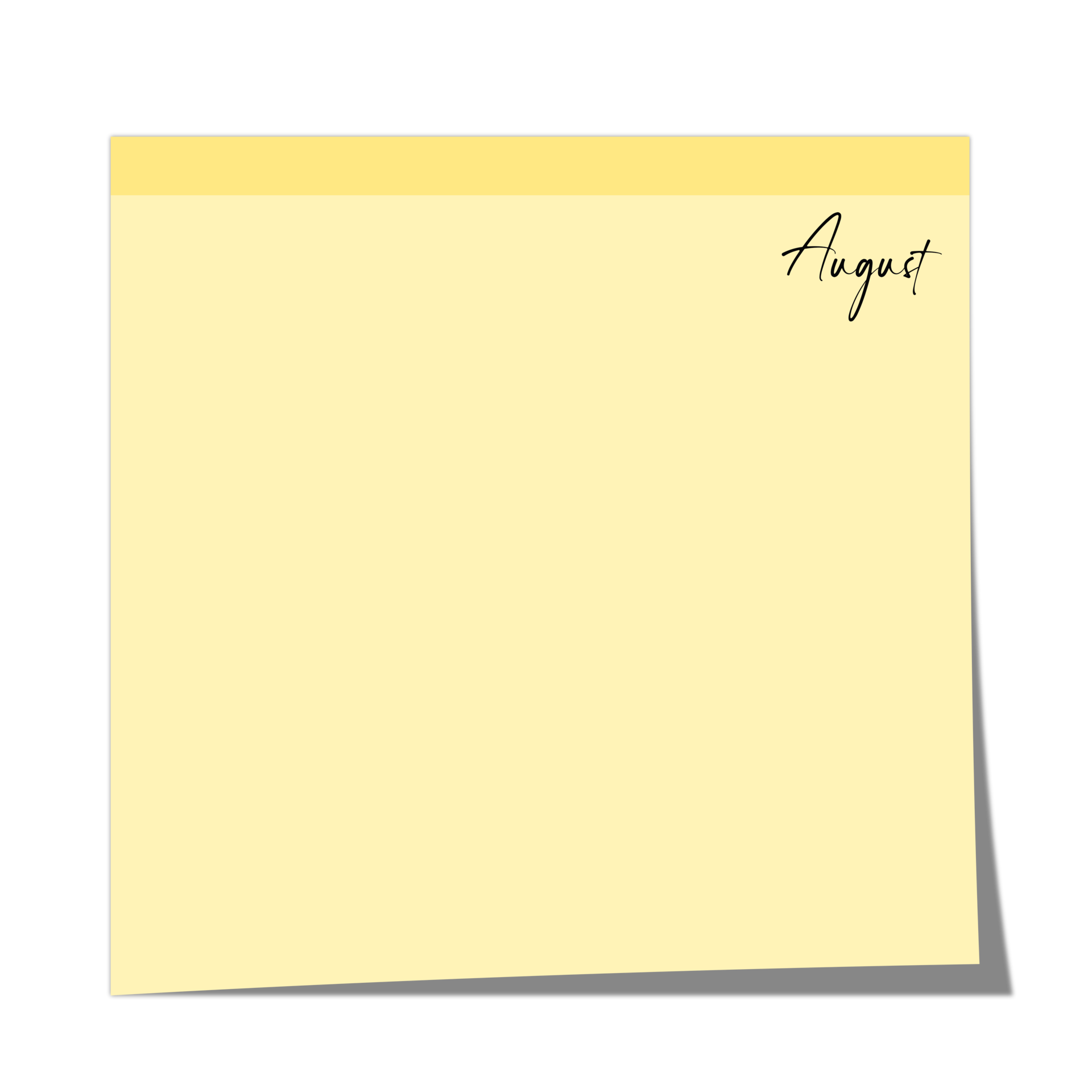 Digital Sticky Notes 13213485 Png