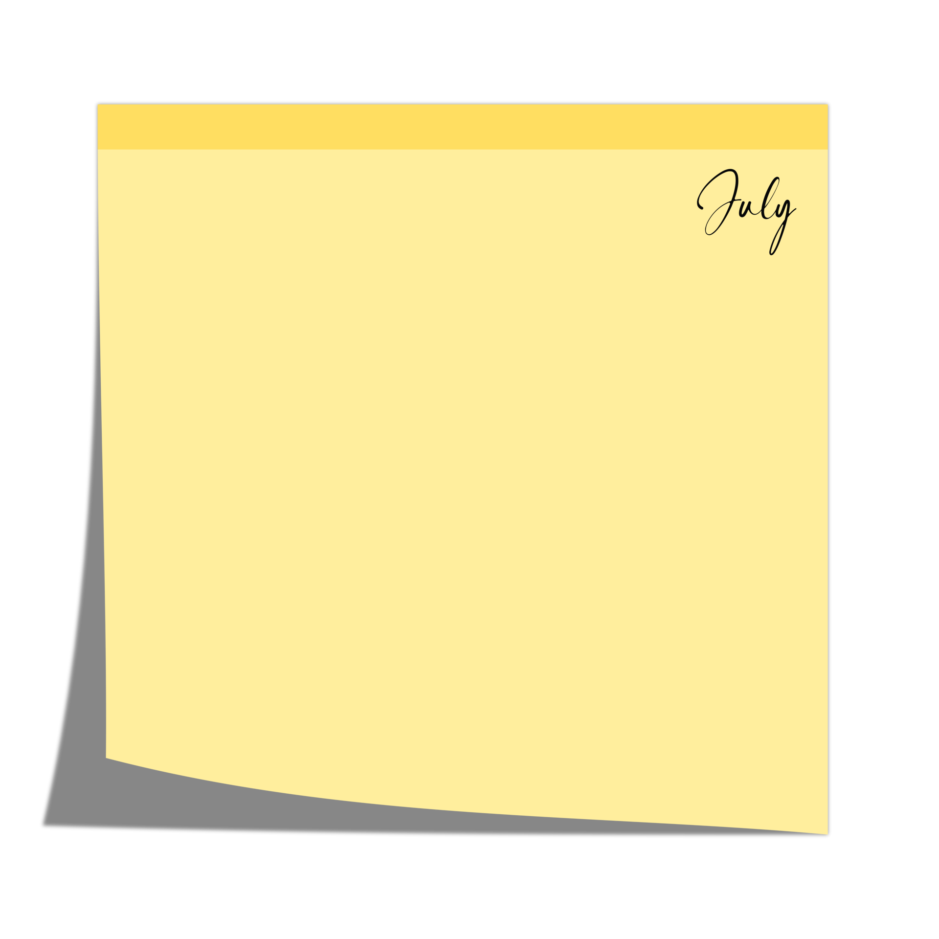 Digital Sticky Notes 13213498 Png