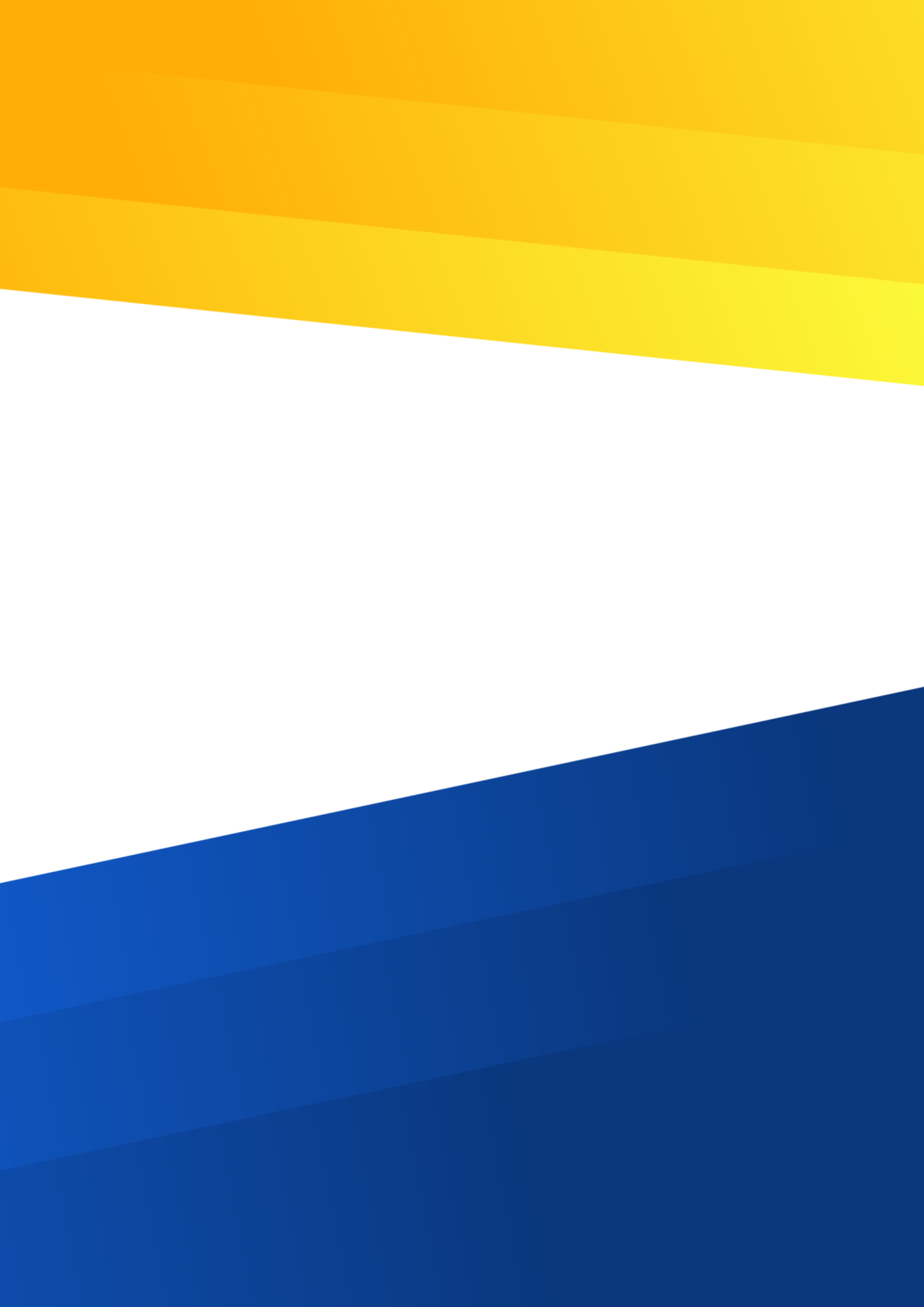 Simple Flyer Template Background With Blue And Yellow Or Orange Color Combination Available For