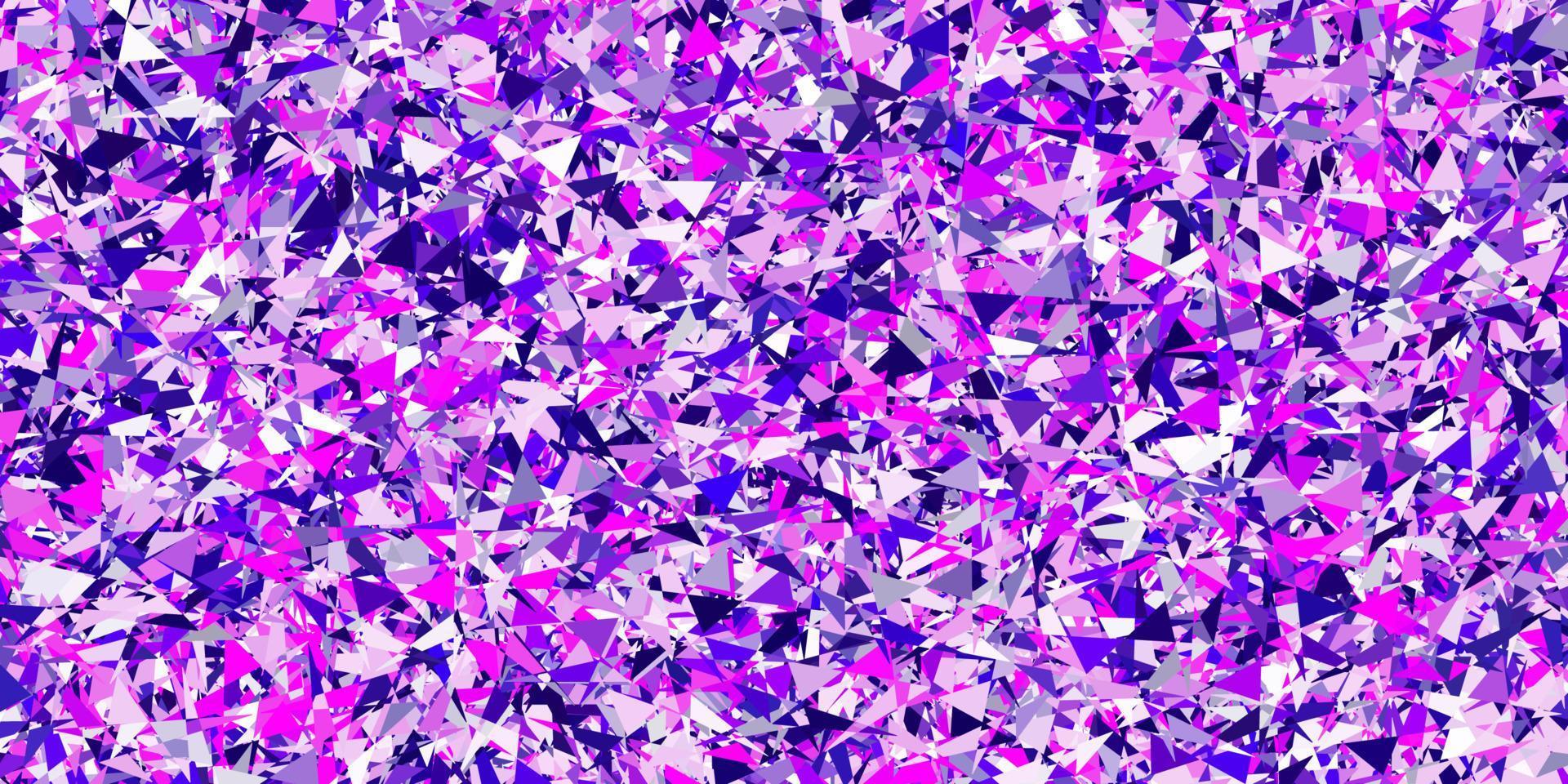 Light purple vector pattern with polygonal shapes. 13214887 Vector Art ...