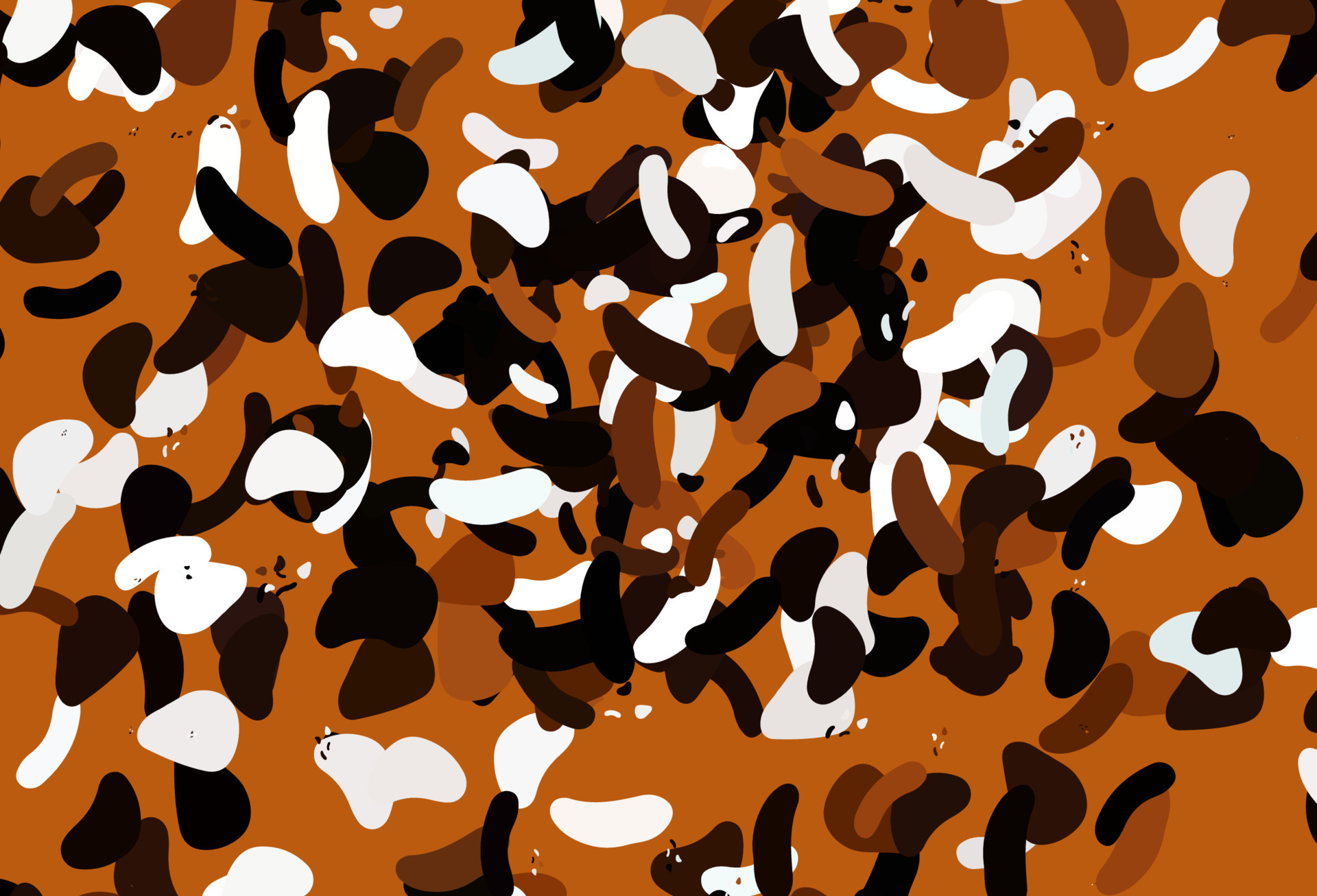 Light Orange Vector Background With Abstract Forms 13214999 Vector Art At Vecteezy