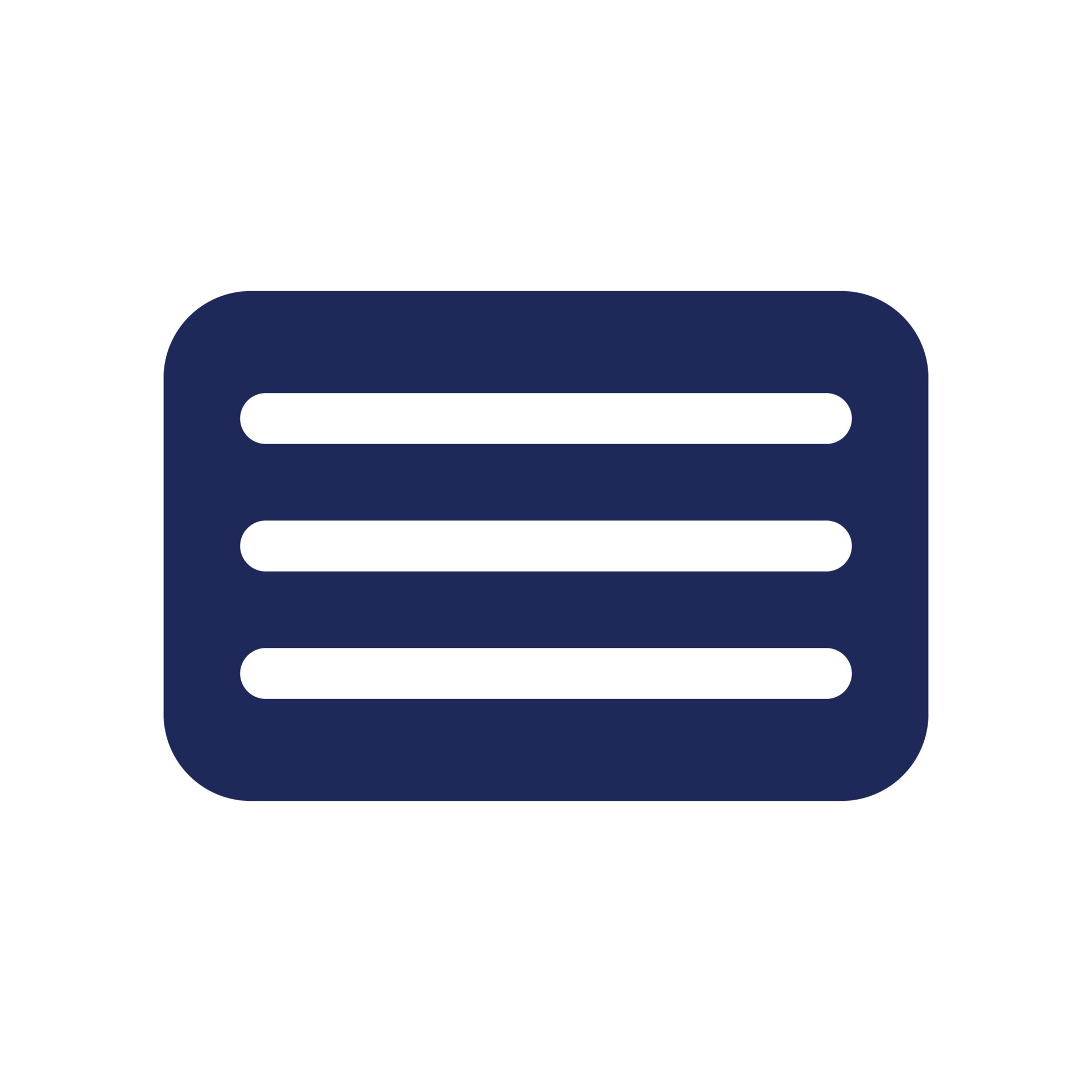 Mobile Menu Button Icon