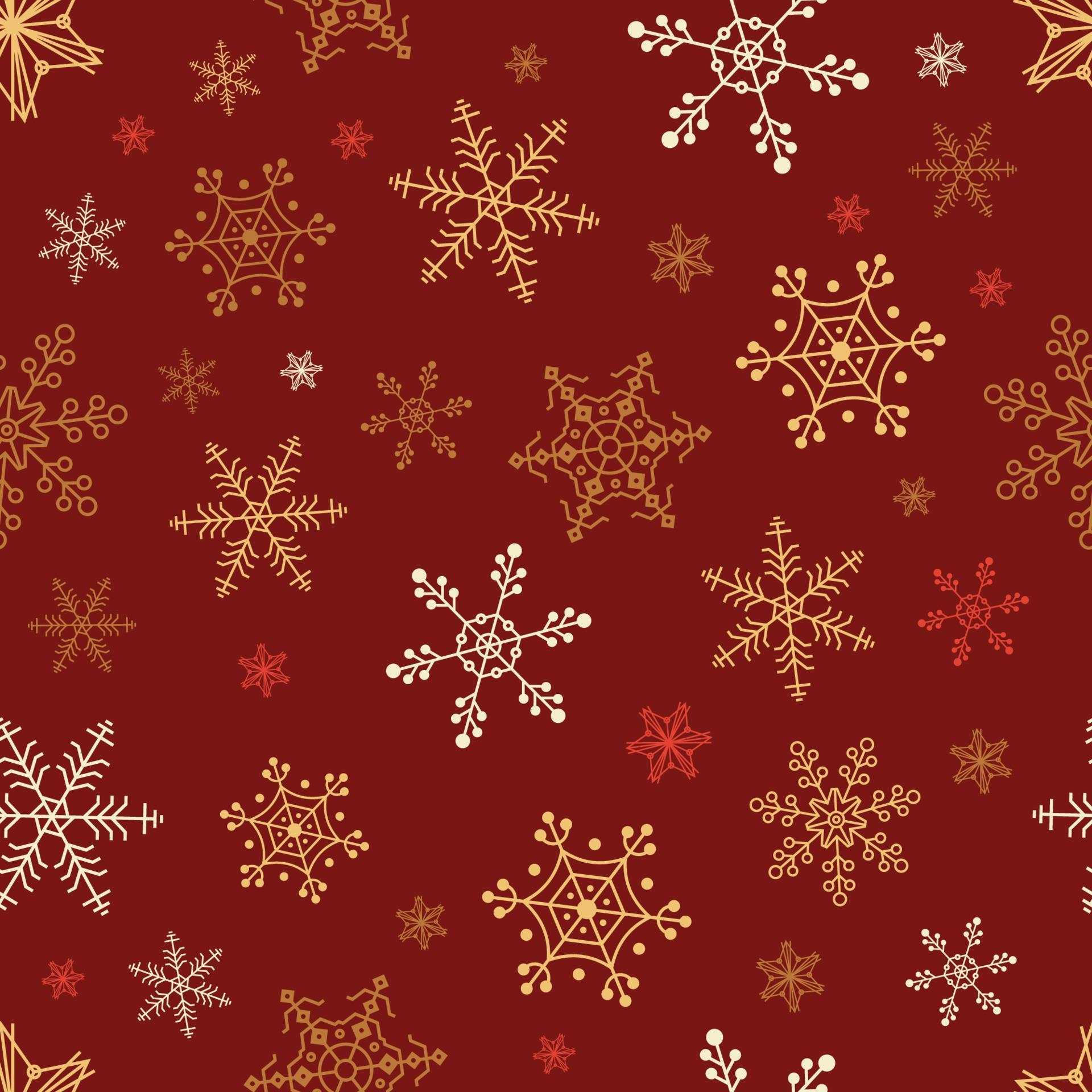 Snowflake Seamless Pattern Background 13216125 Vector Art at Vecteezy