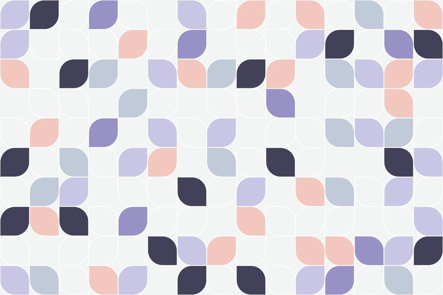 Simple mosaic leaves tracery seamless patterns. Abstract texture of ornament leafes 13216663 ...