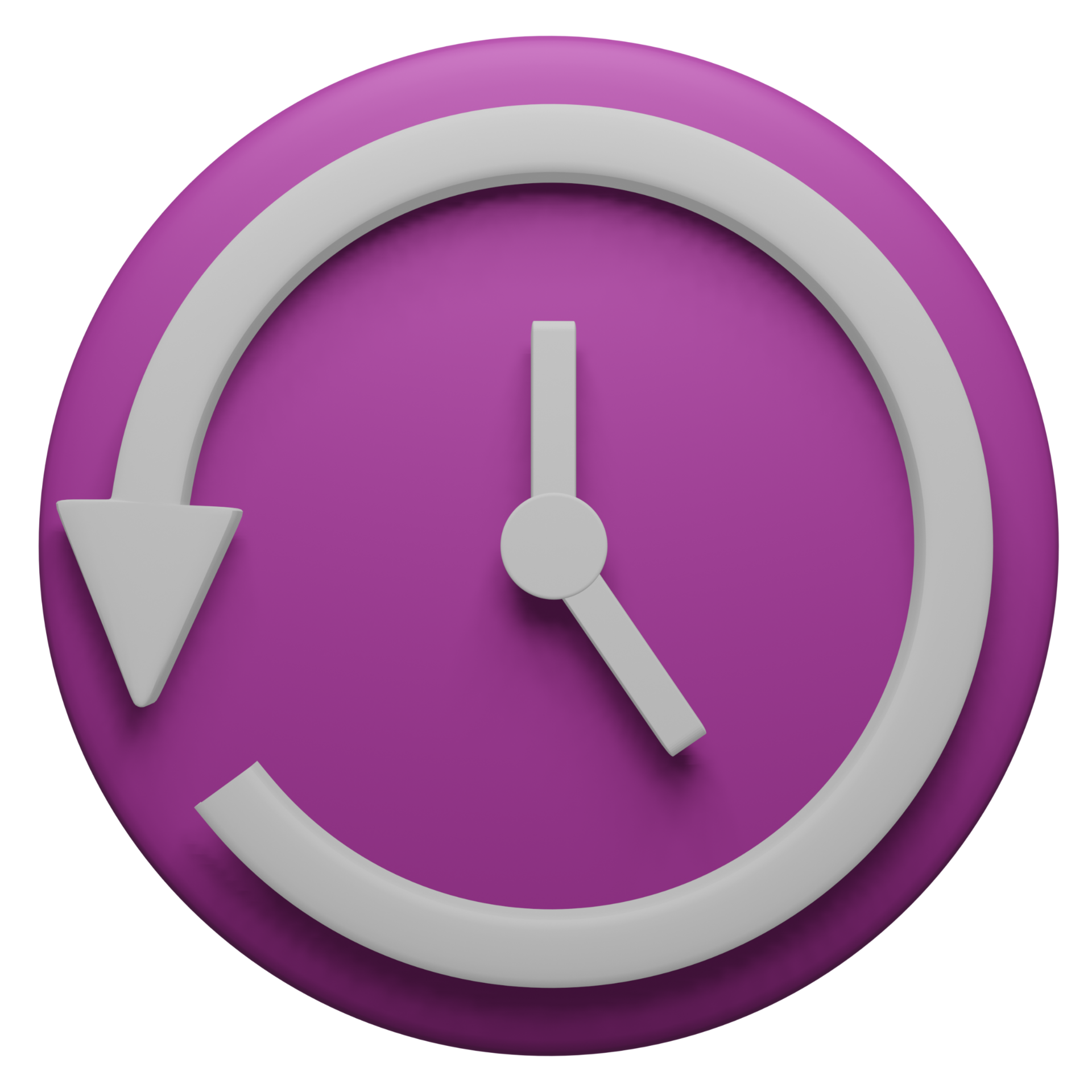 3D history purple icon, Perfect to use as an additional element in your ... 3D history purple icon, Perfect to use as an additional element in your ...