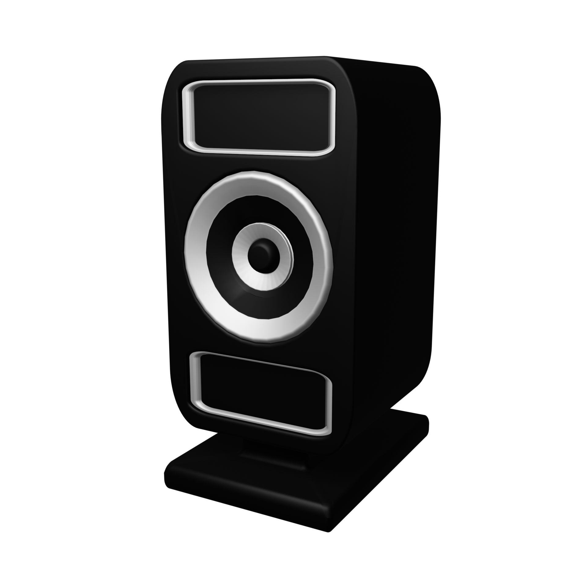 Speaker 3d Icon In Black Perfect For Adding Elements To Your Design 13218229 Png