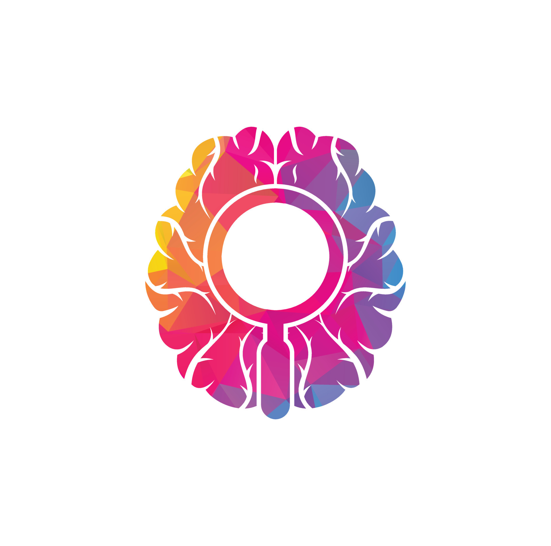 Find Brain Logo Design Template Flat Style Design Vector. Search brain ...