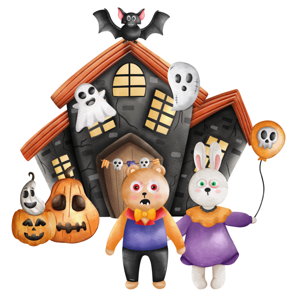 Hand Drawn Doodle Halloween Clip Art 13219343 Png