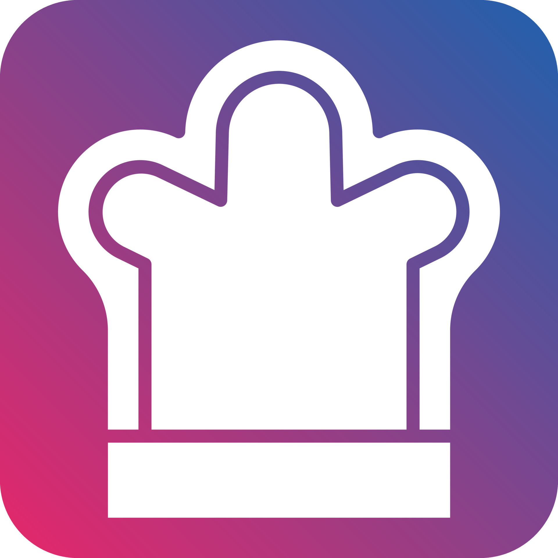 Chef Hat Icon Style 13221170 Vector Art at Vecteezy