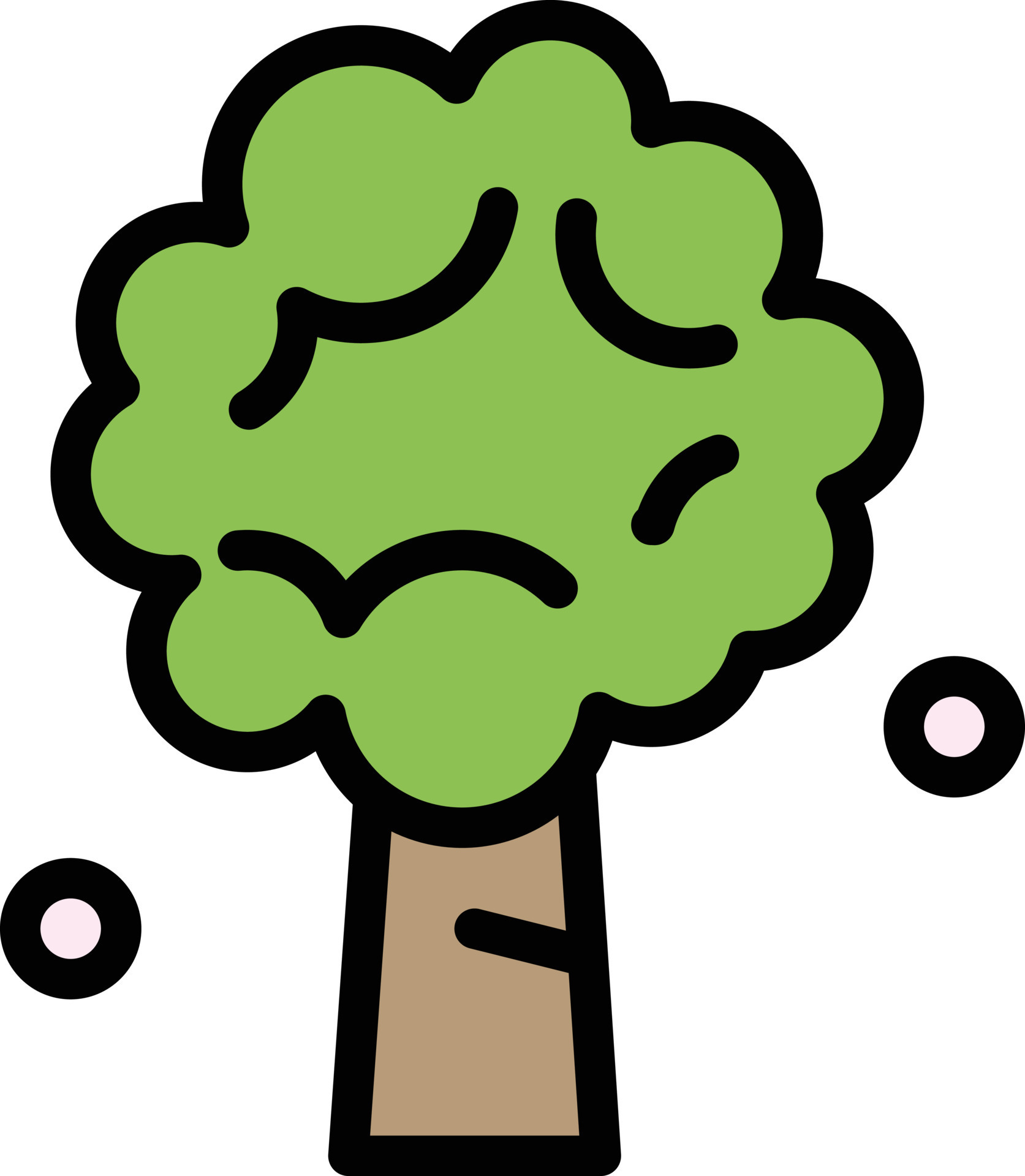 Tree Apple Apple Tree Nature Spring Flat Color Icon Vector icon banner Template 13225041 Vector ...