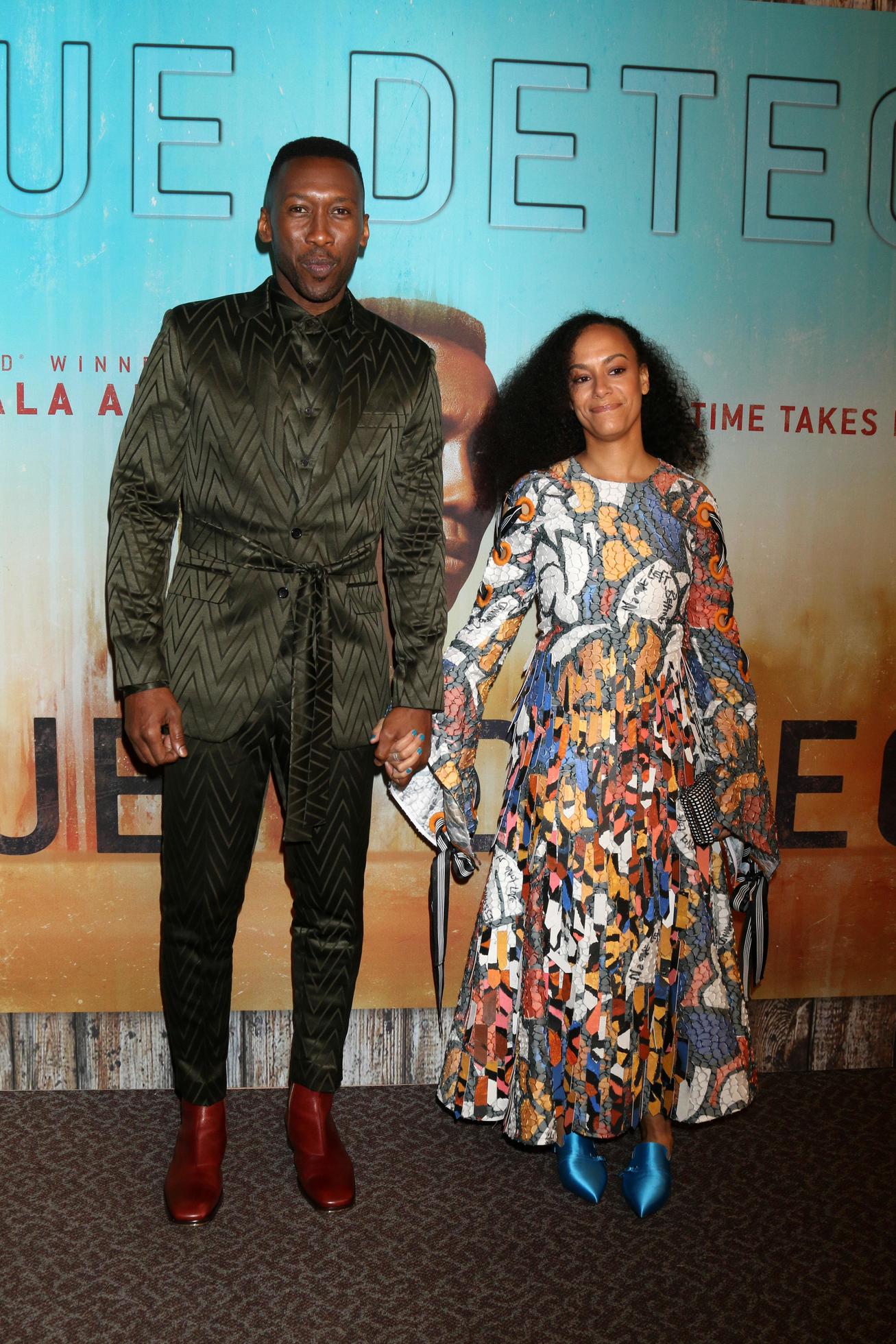 LOS ANGELES - JAN 10 Mahershala Ali, Amatus Sami-Karim at the True Detective Season 3 Premiere ...