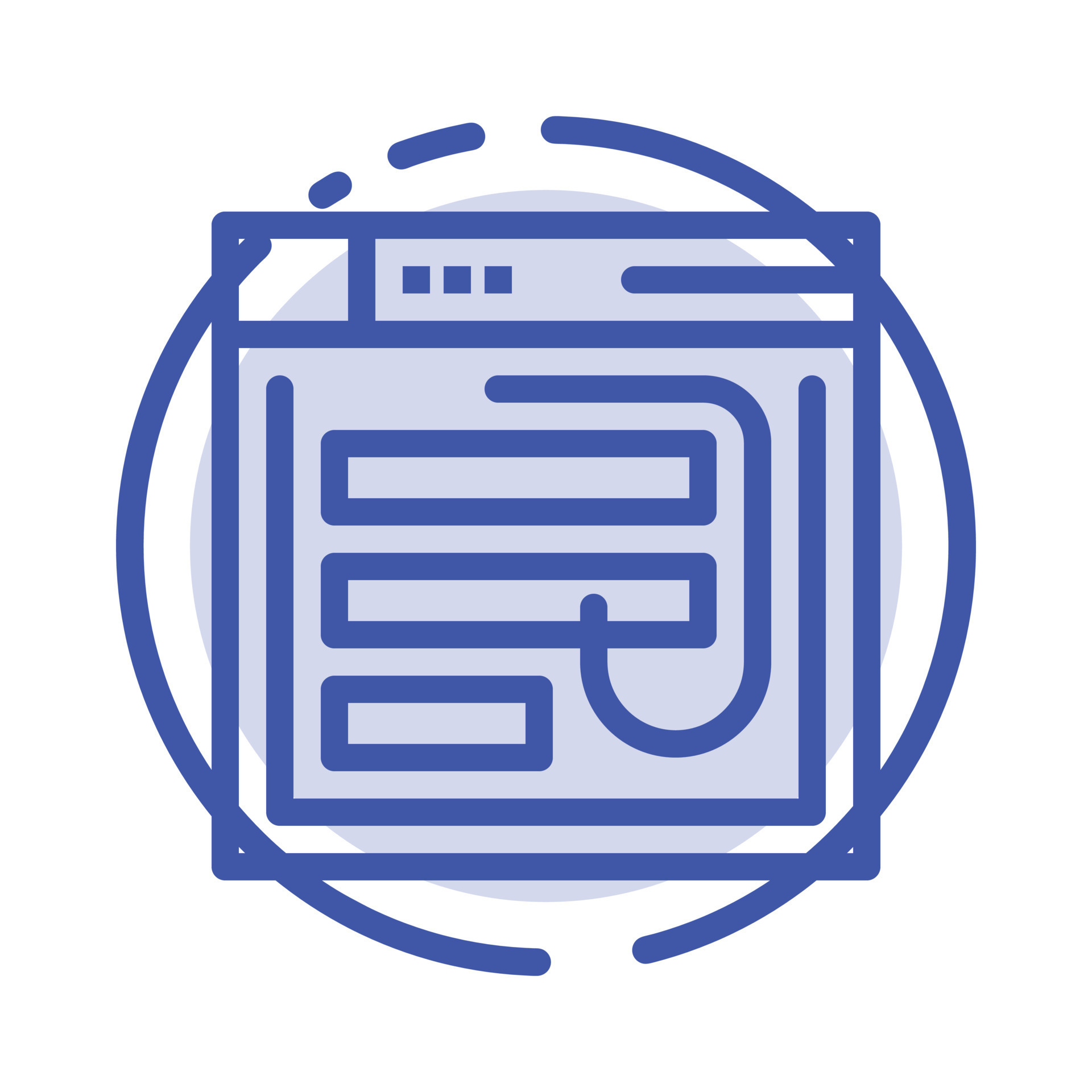 Email Hack Internet Password Phishing Web Website Blue Dotted Line Line Icon 13237640 Vector Art ...