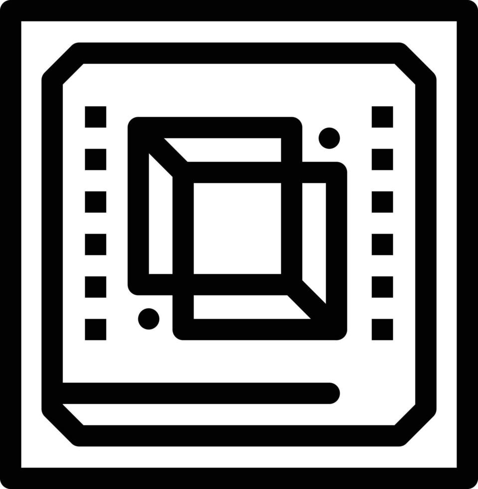 Chip Computer Cpu Hardware Processor Blue And Red Download And Buy Now Web Widget Card Template