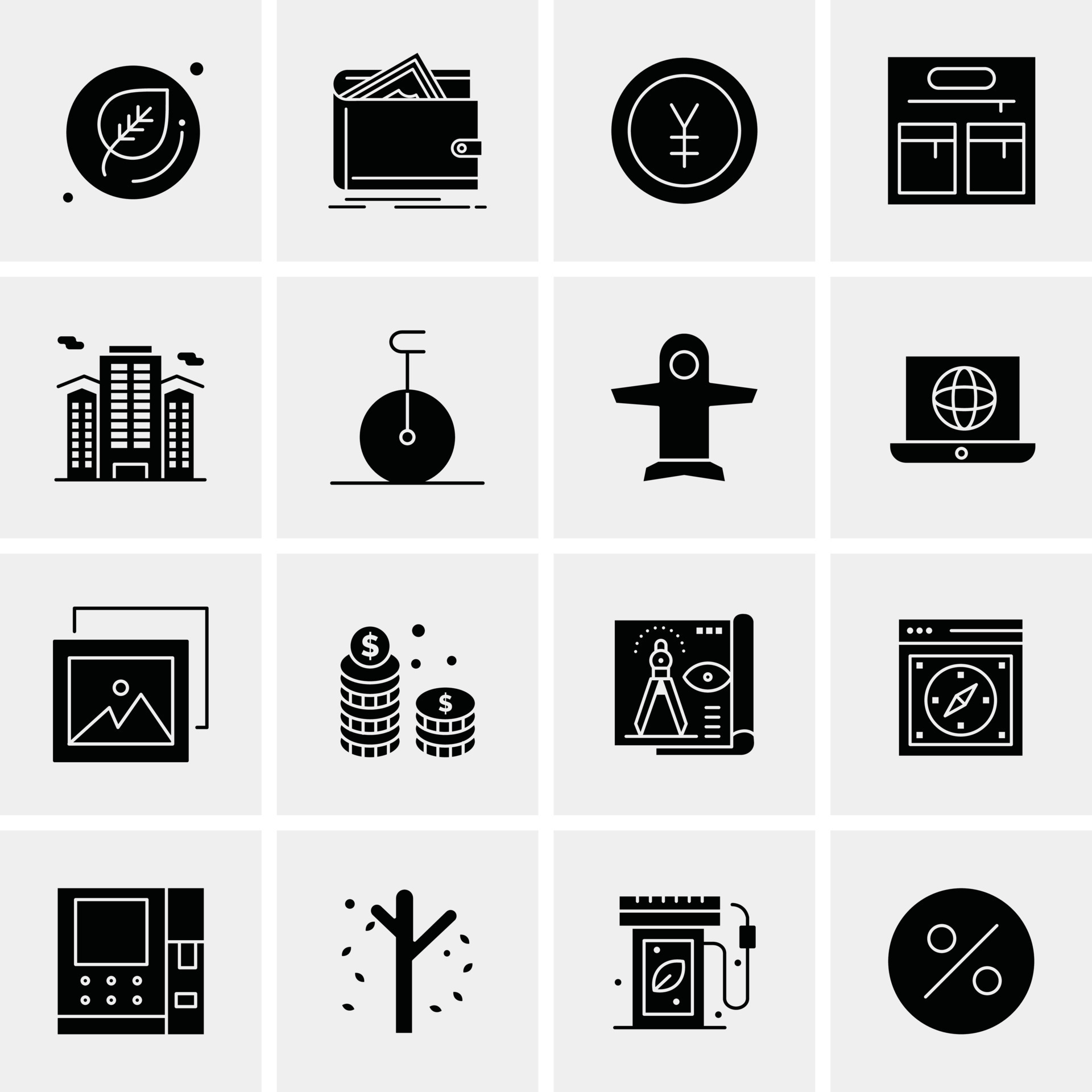 Space Suit Robot Abstract Flat Color Icon Template 13247988 Vector Art
