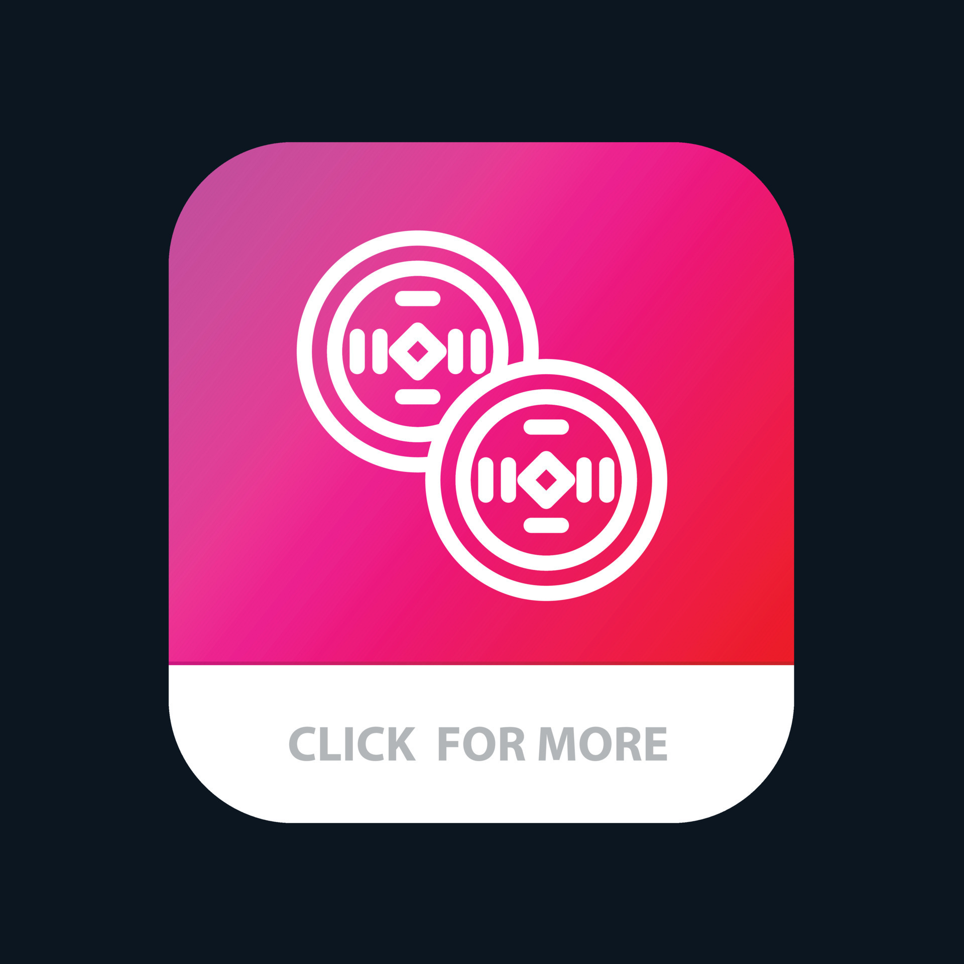 Coins China Chinese Mobile App Button Android And Ios Line Version 13248259 Vector Art At Vecteezy