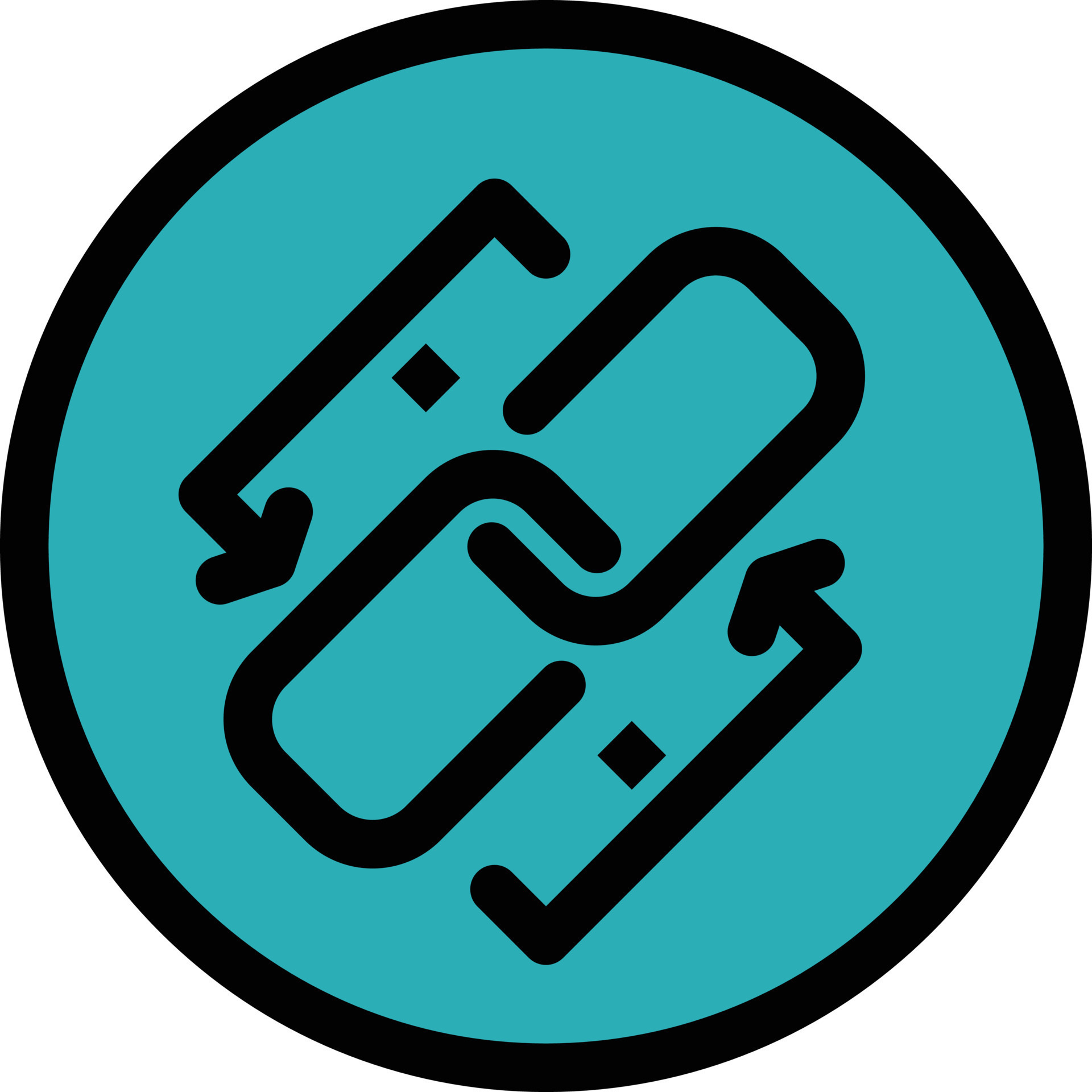 Link Chain Url Connection Link Flat Color Icon Vector icon banner ... Link Chain Url Connection Link Flat Color Icon Vector icon banner ...