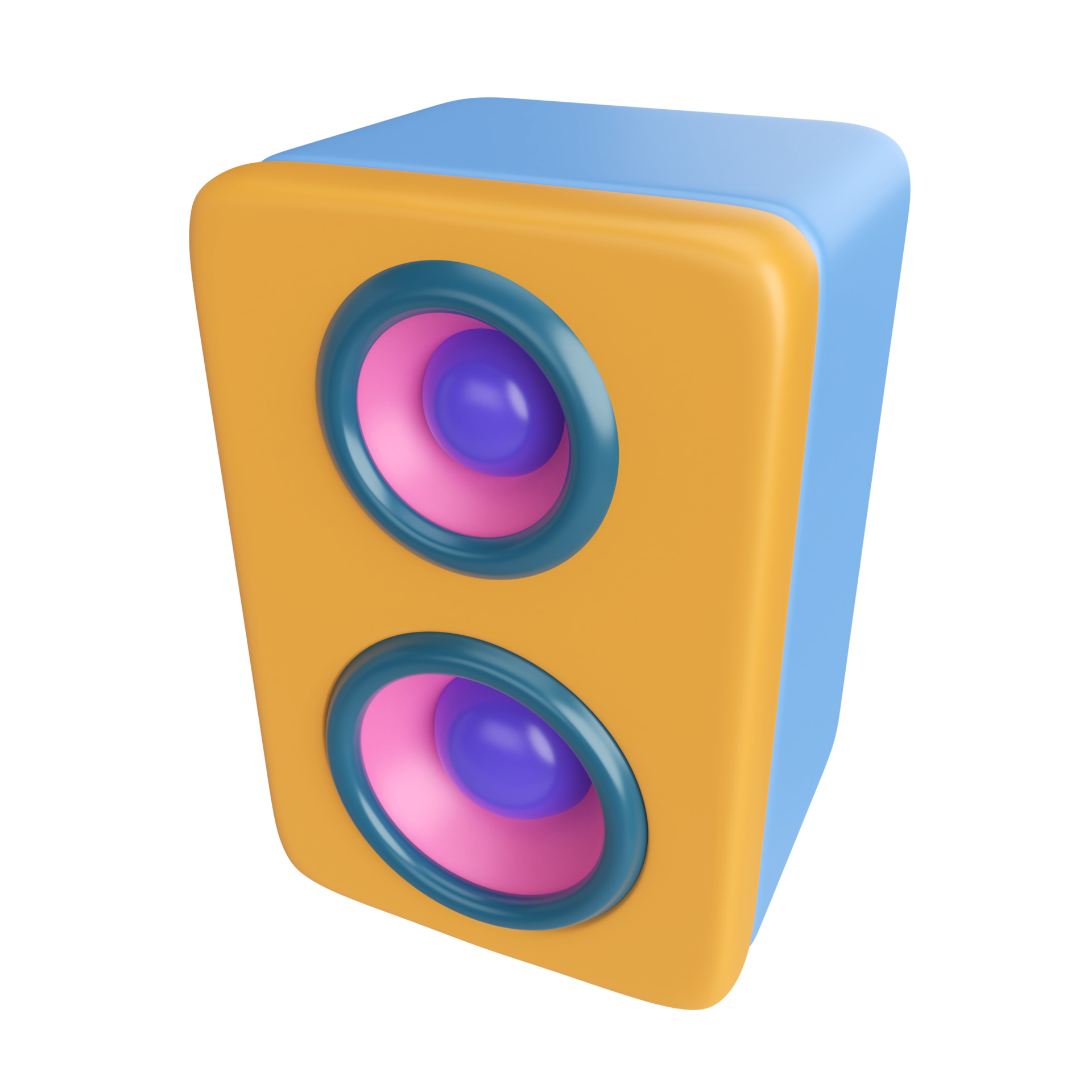 Speakers 3d Png