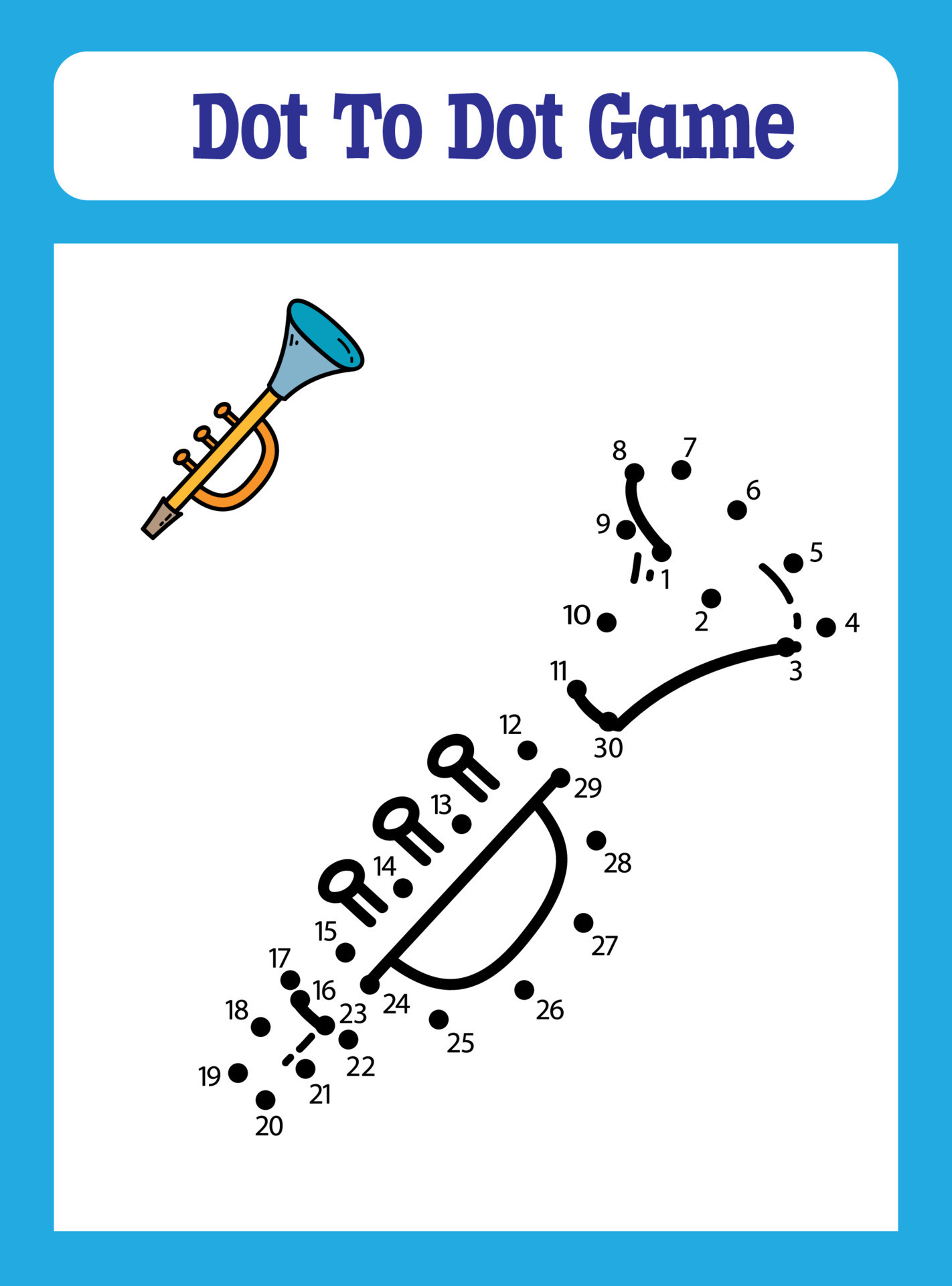 Dot To Dot Games For Kids 13251677 Vector Art At Vecteezy Dot To Dot Games For Kids 13251677 Vector Art At Vecteezy