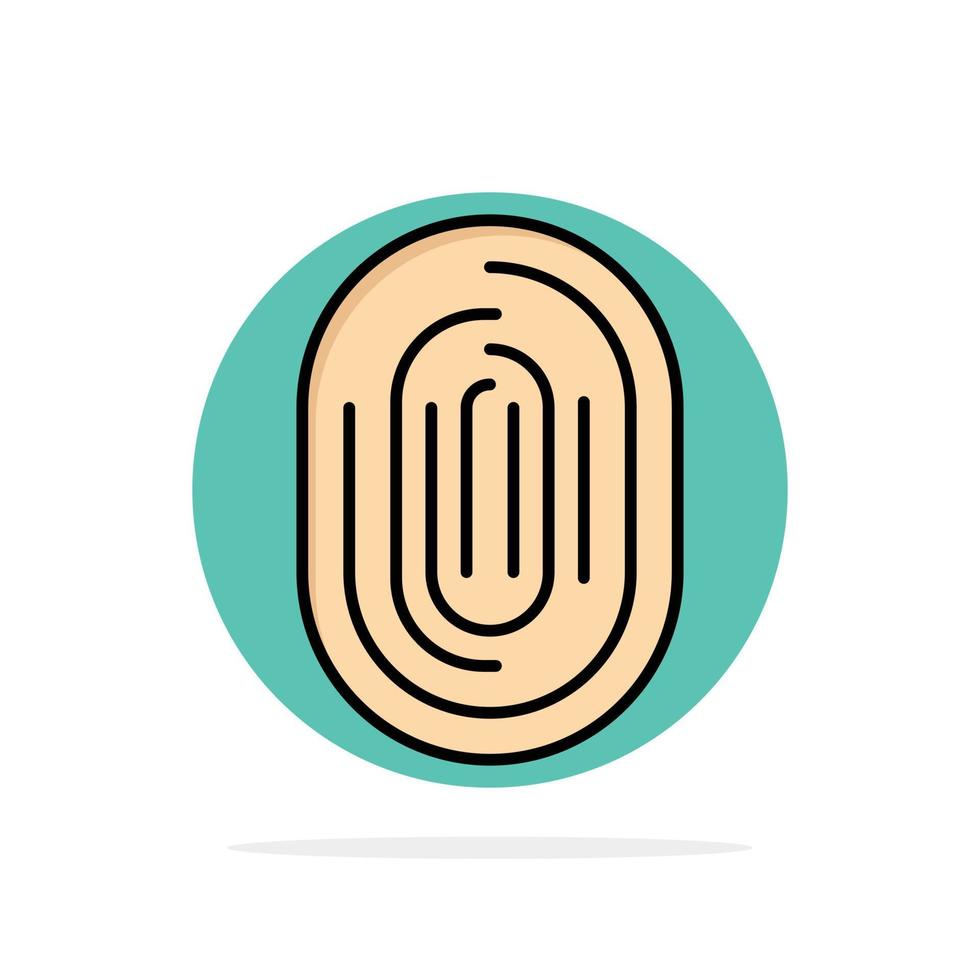 Fingerprint Identity Recognition Scan Scanner Scanning Abstract Circle