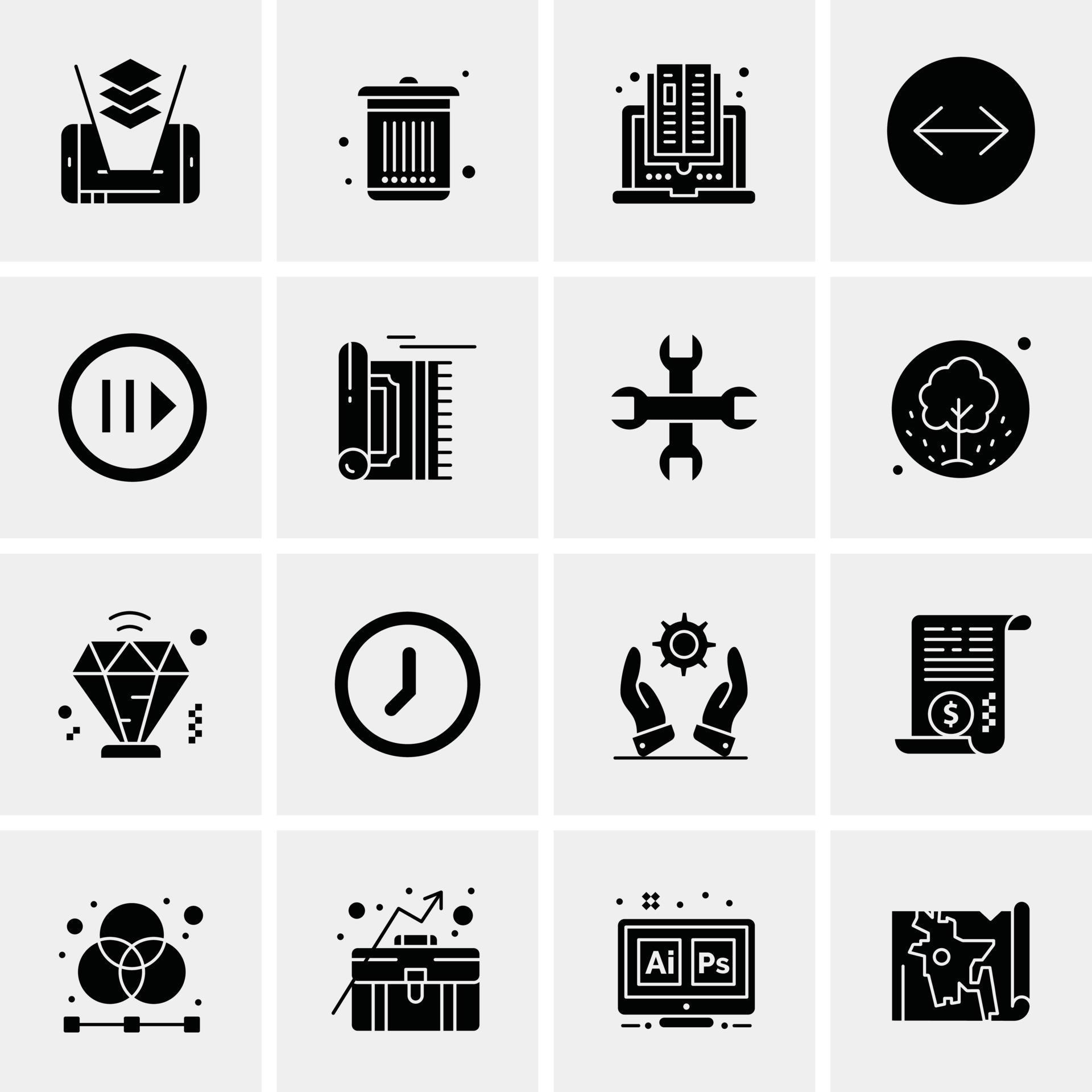 Time File Report Business Mobile App Button Android And Ios Glyph Version 13252360 Vector Art At