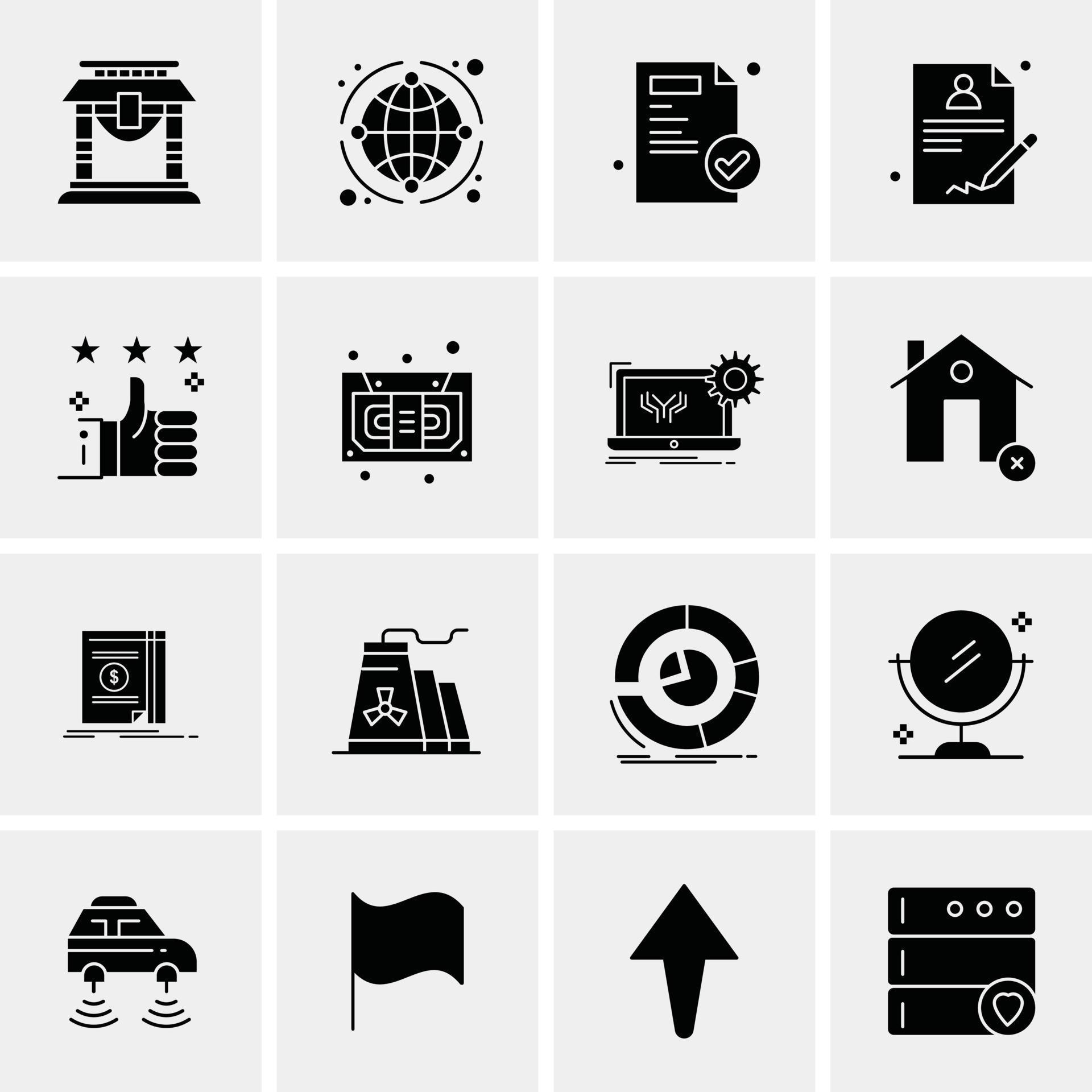 Assignment Job Application Test Abstract Flat Color Icon Template 13252368 Vector Art At Vecteezy