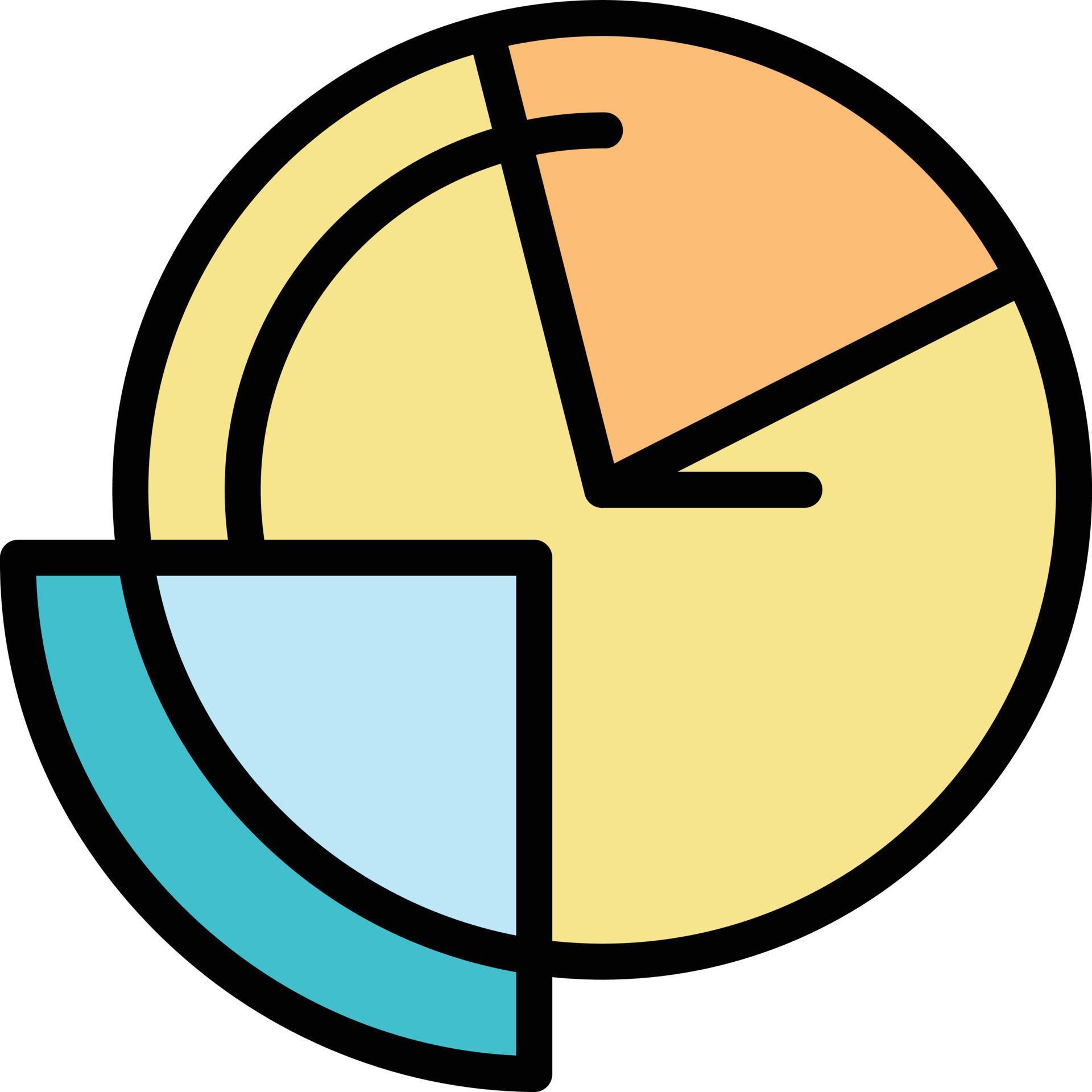 Analysis Chart Data Diagram Monitoring Flat Color Icon Vector Icon Banner Template 13252633