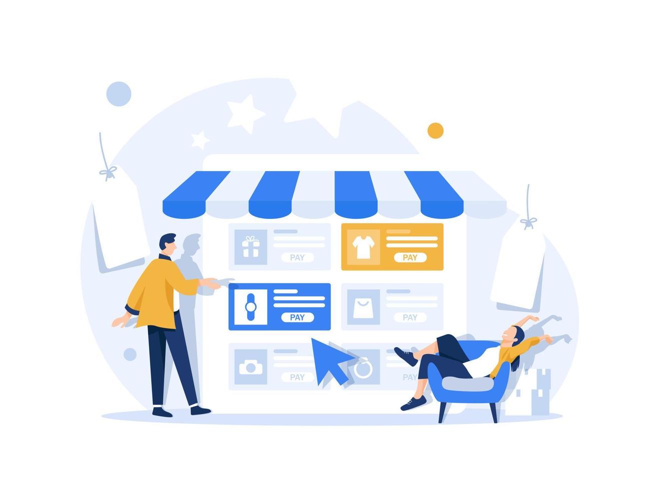 Online shopping,The product catalog on the web browser page,Girls make ... Online shopping,The product catalog on the web browser page,Girls make ...