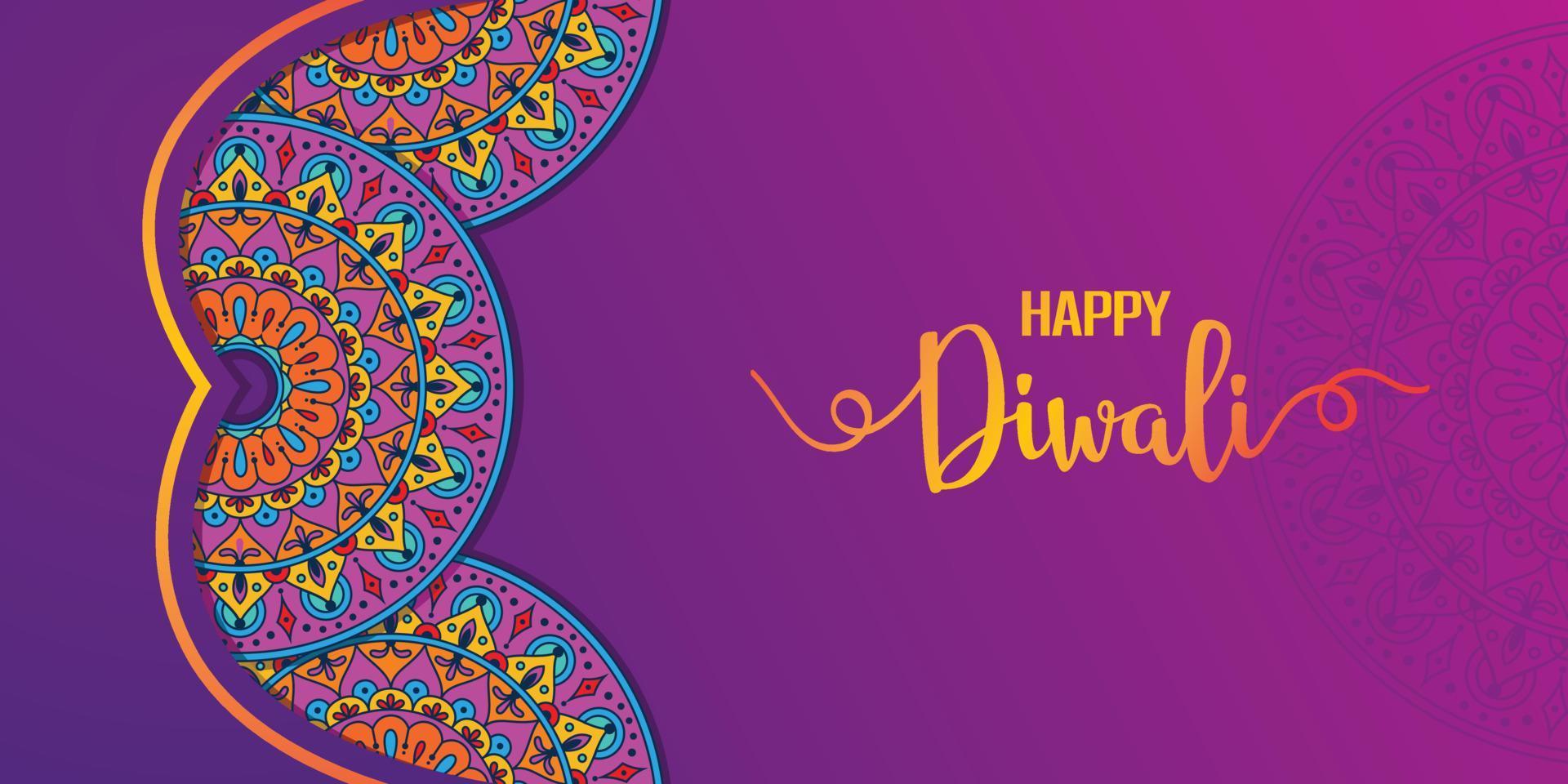 Happy Diwali Vector Illustration Festive Diwali And Deepawali The