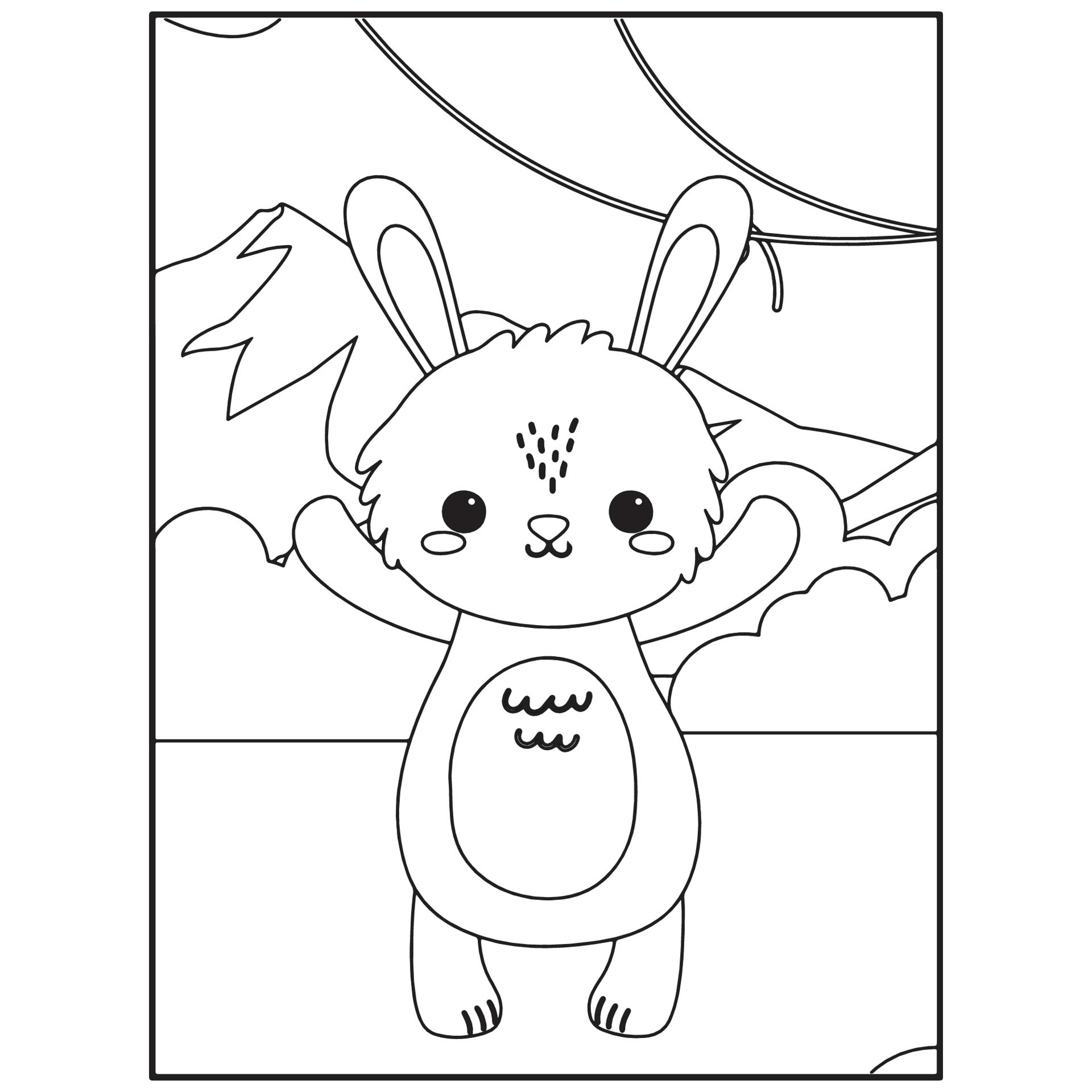 Cute Animals Coloring Book Pages For Kids 13266972 Vector Art At Vecteezy cute-animals-coloring-book-pages-for-kids-13266972-vector-art-at-vecteezy