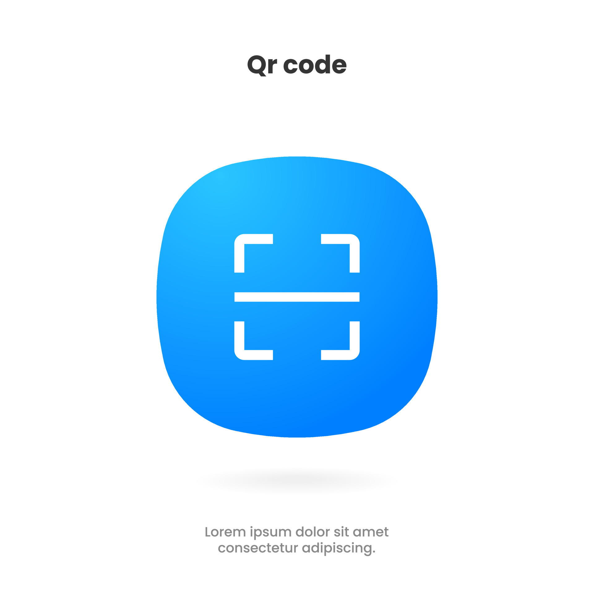 Scan Qr Code Icon Symbol Sign Digital Scanning Qr Code Template Qr Code Scan Read For