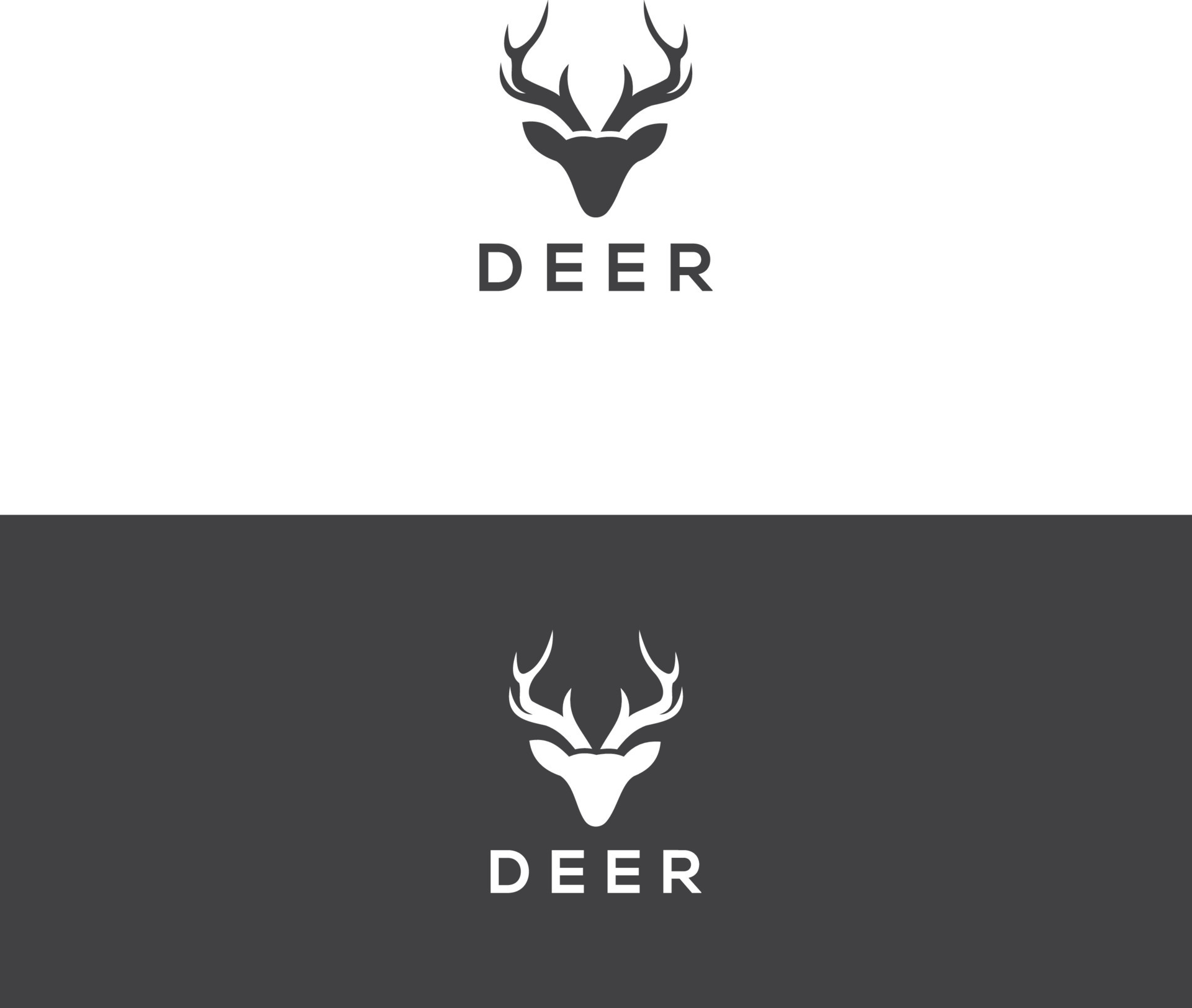 Deer Logo Design 13272141 Vector Art At Vecteezy
