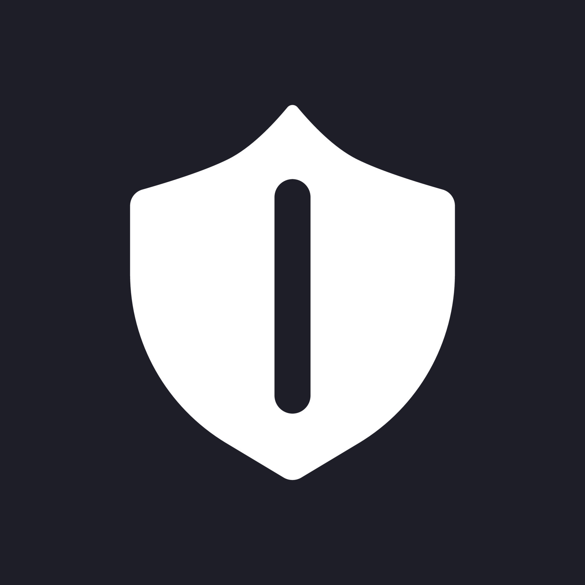 Safeguard Dark Mode Glyph Ui Icon Privacy Online Security Improvement User Interface Design