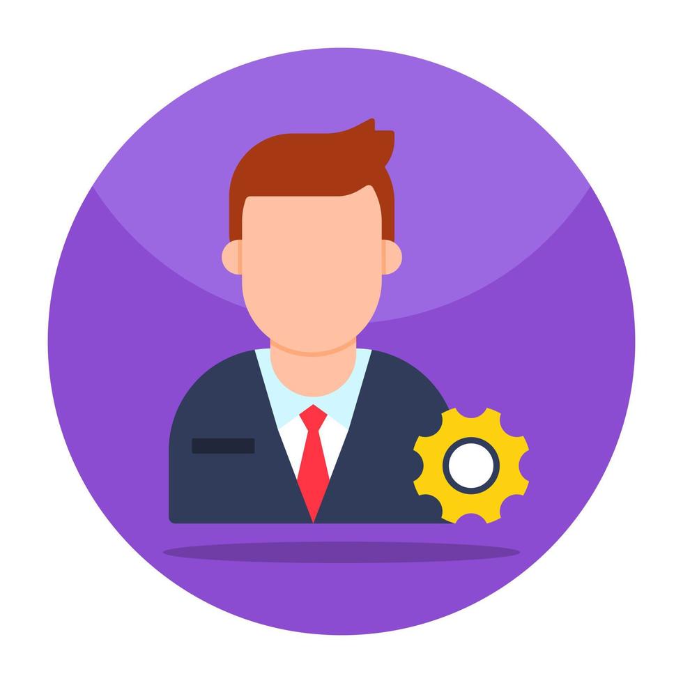 icono de diseño único del gerente 13279196 Vector en Vecteezy