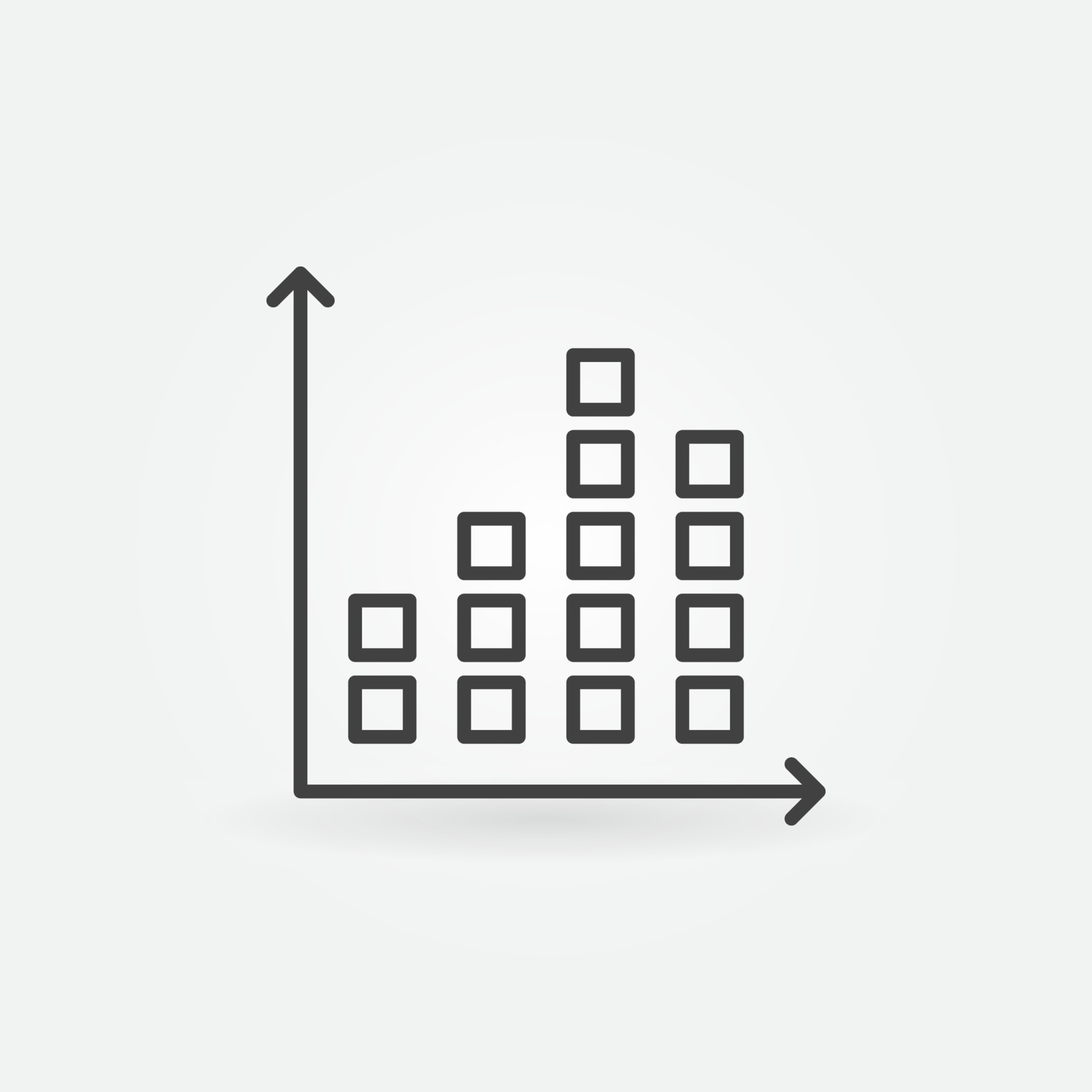 Chart Outline Vector Concept Icon 13279372 Vector Art At Vecteezy